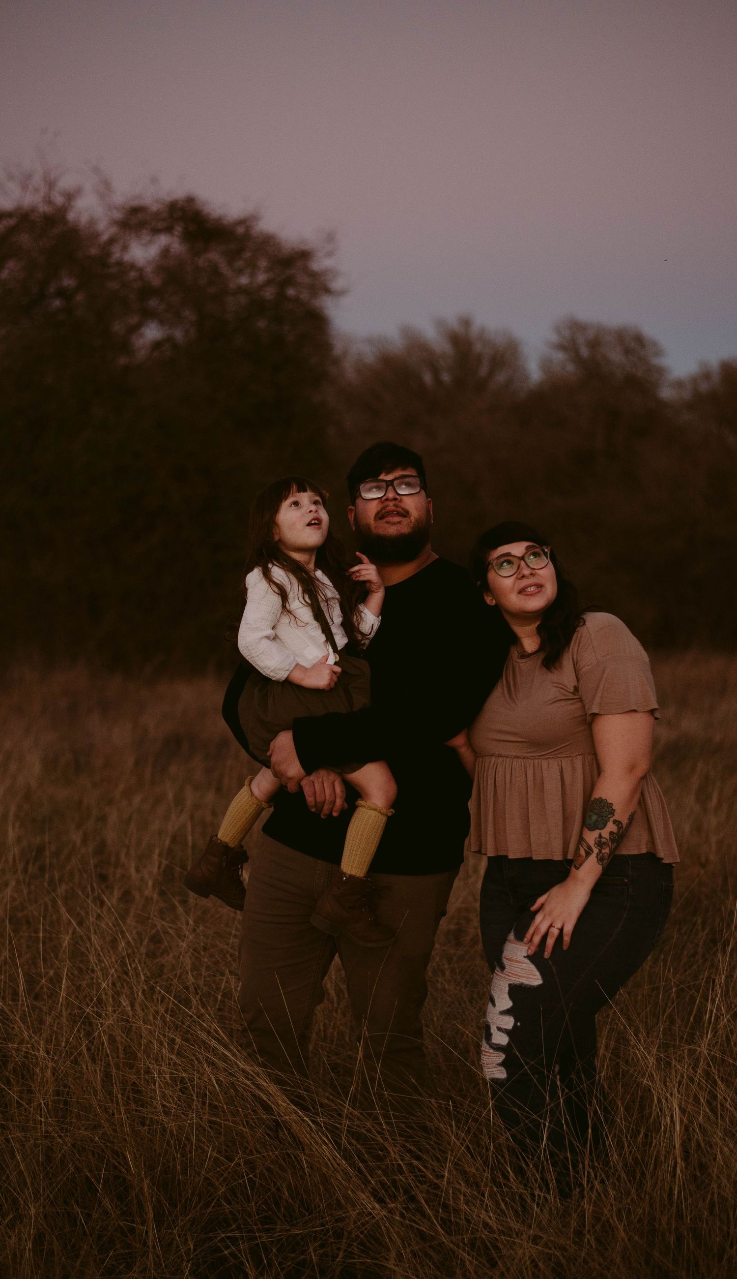 Autumn Family Session at Dusk in Seguin, Texas - Katy Montoya ...