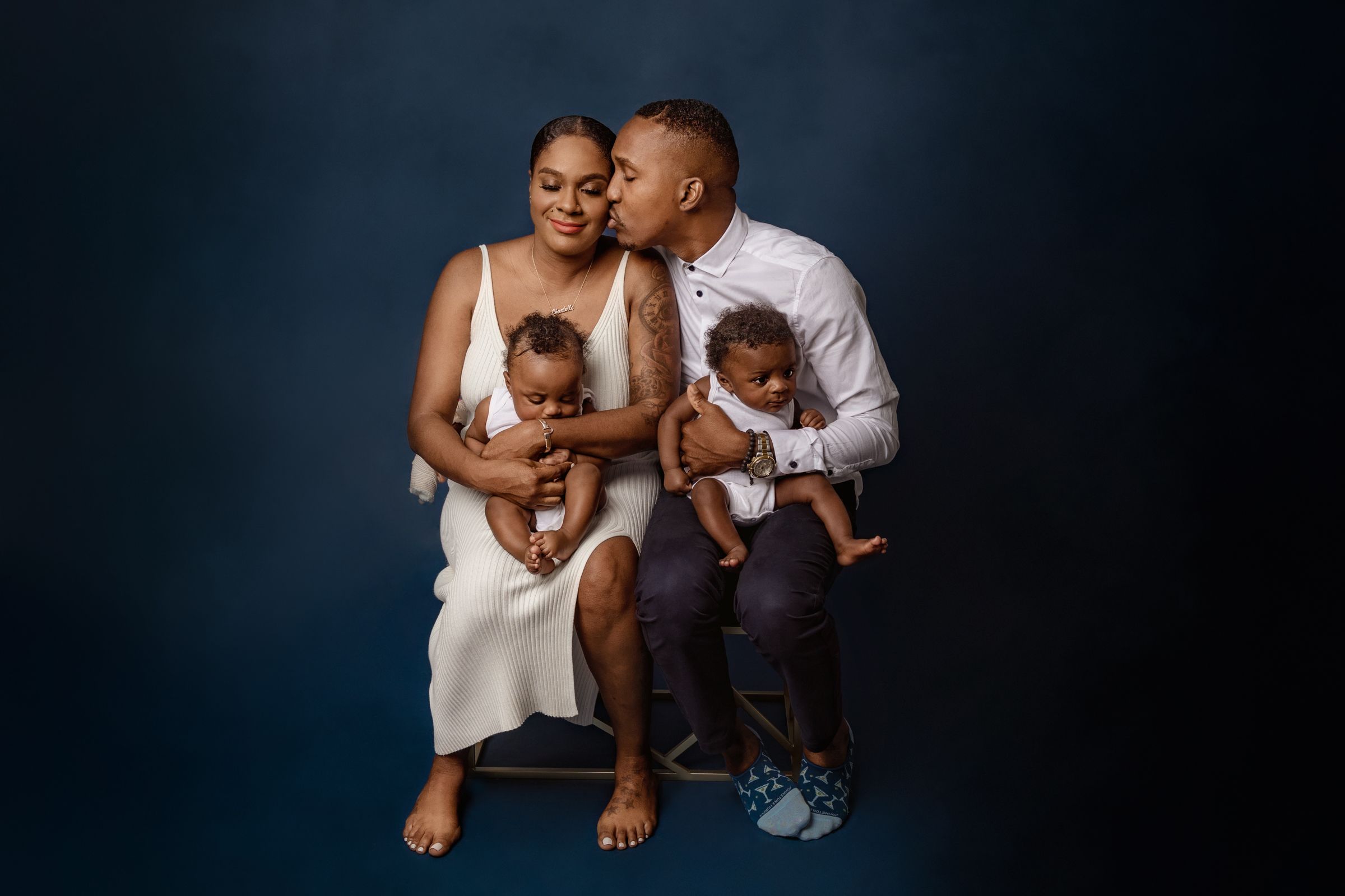 Egypt and Carter's 4 Month Miami Baby Portraits - Precious Steps ...
