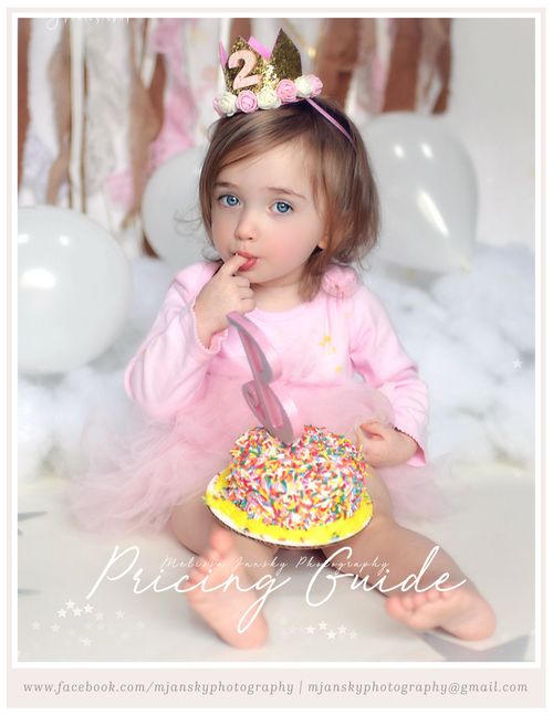 Birthday Pricing Guide - Melissa Jansky Photography