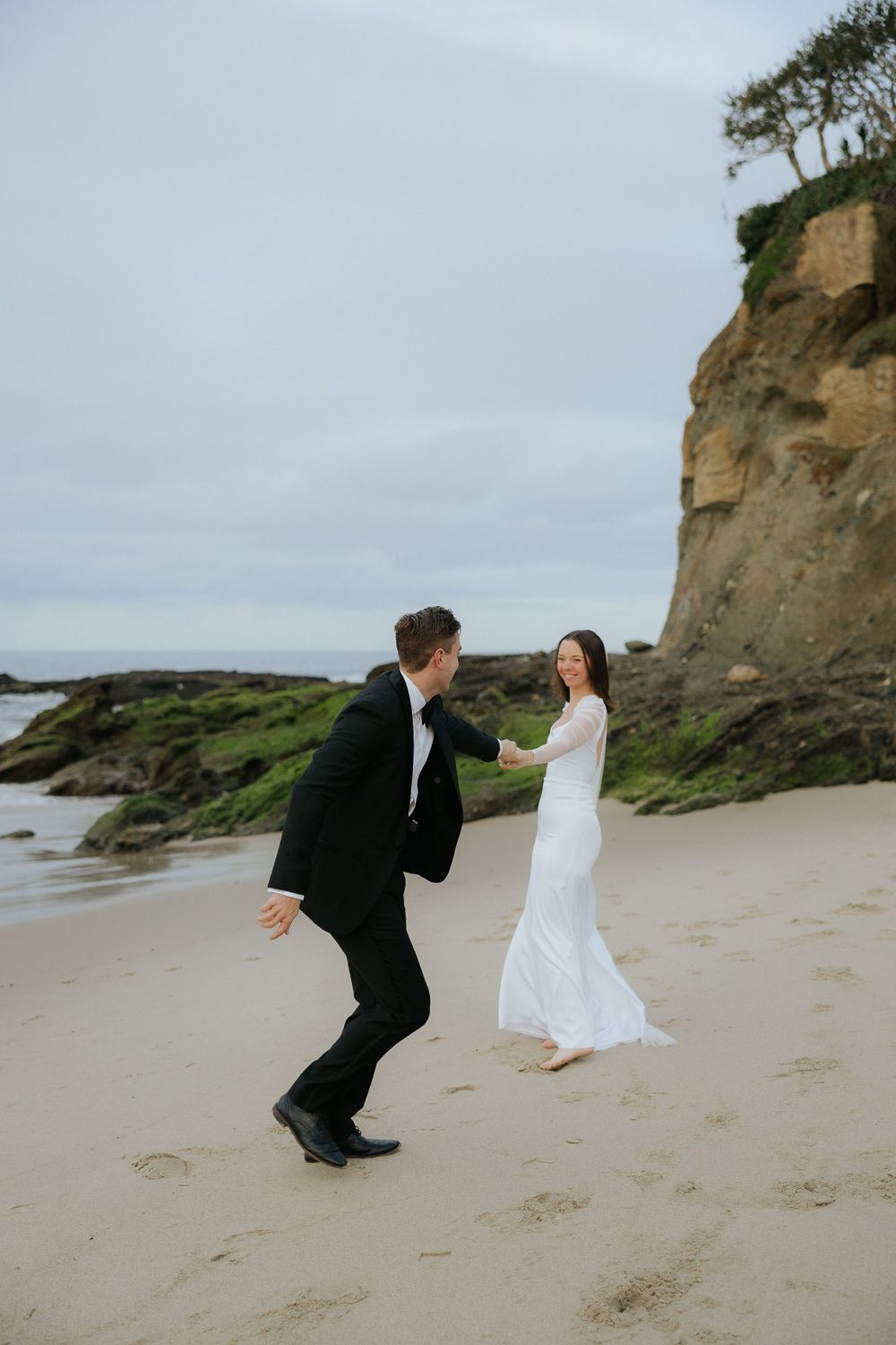 Anna & Zach Laguna Beach Bridals - Annie Neilson Photo
