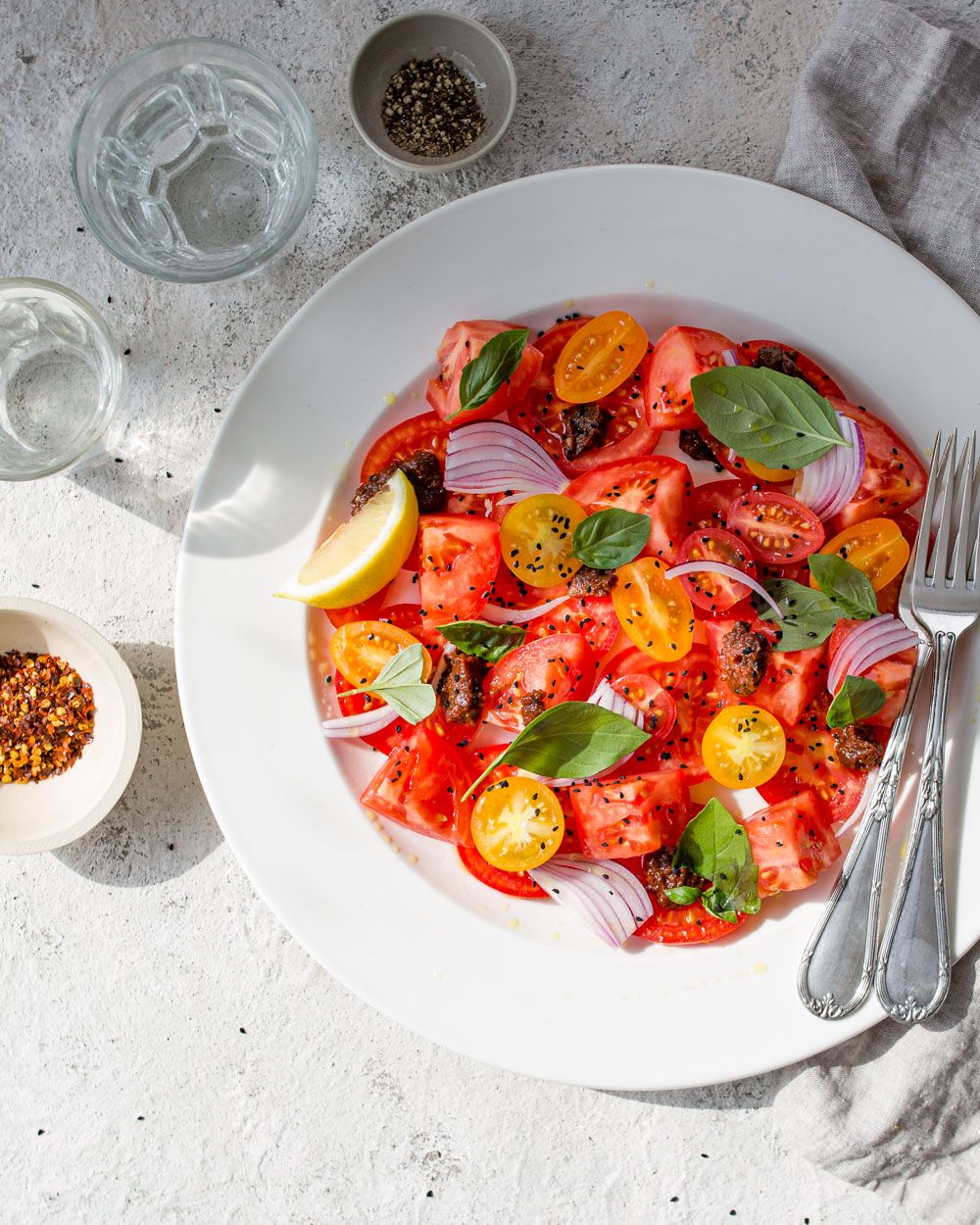 Sunny, summer BBQ food photography - Nancy Anne Photography