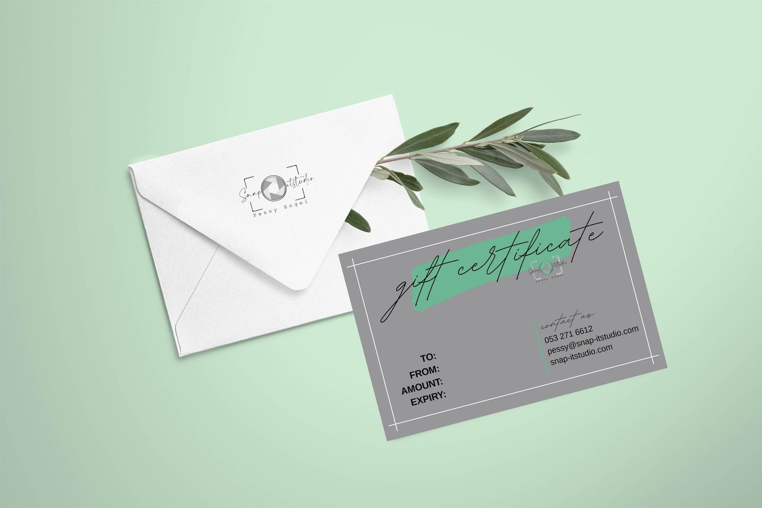 Gift Certificates - Snap-itstudio