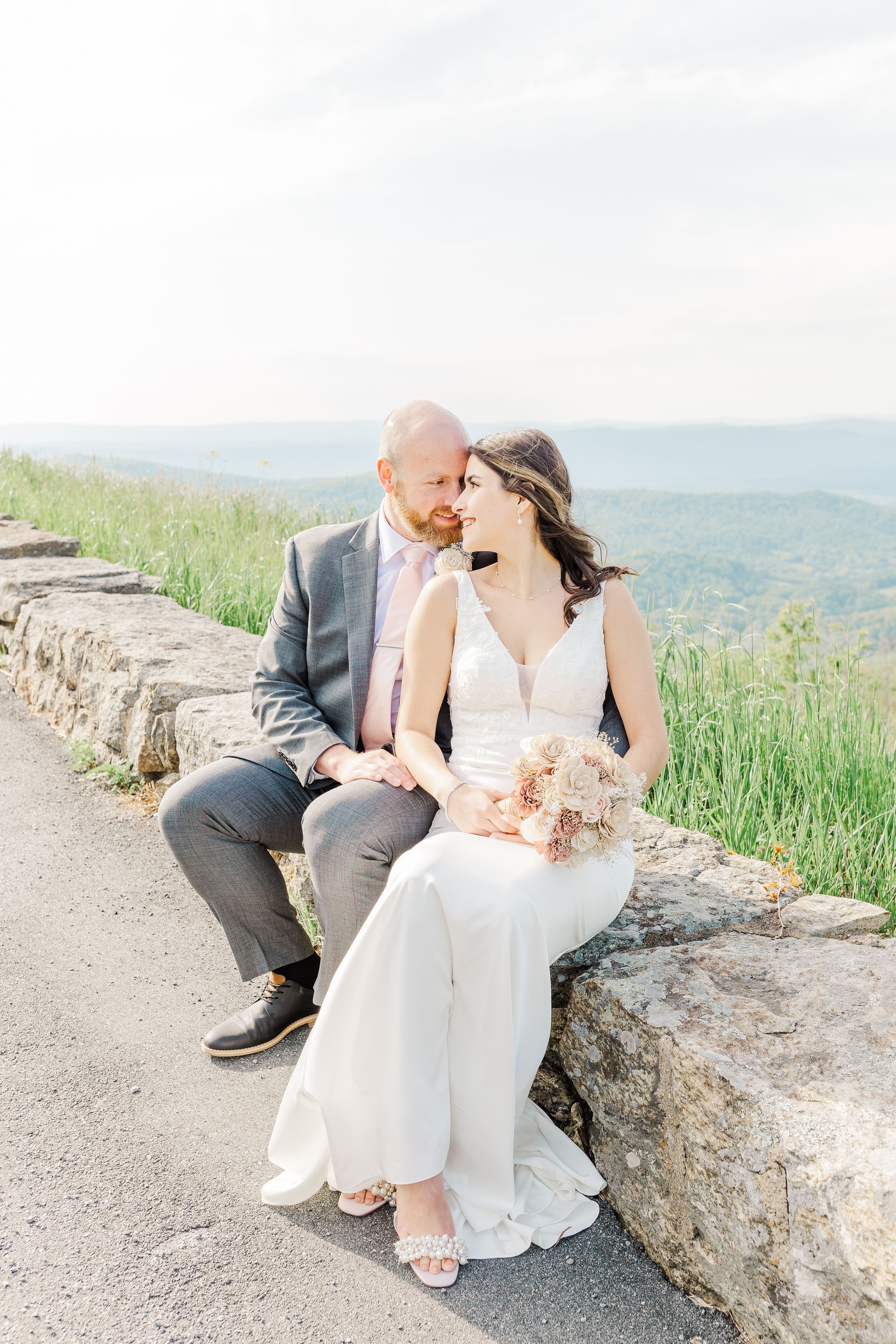Heidi & David's Shenandoah Elopement - Kristyn Romell Photography
