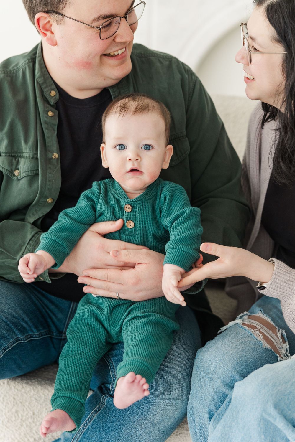A Family Session at The Studio Chicago | The Endo Family - Cassie ...