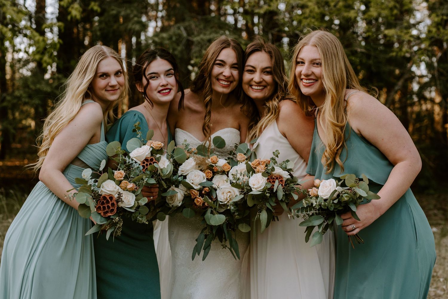 Bohemian Eclectic Forest Wedding - Dayna Lepp