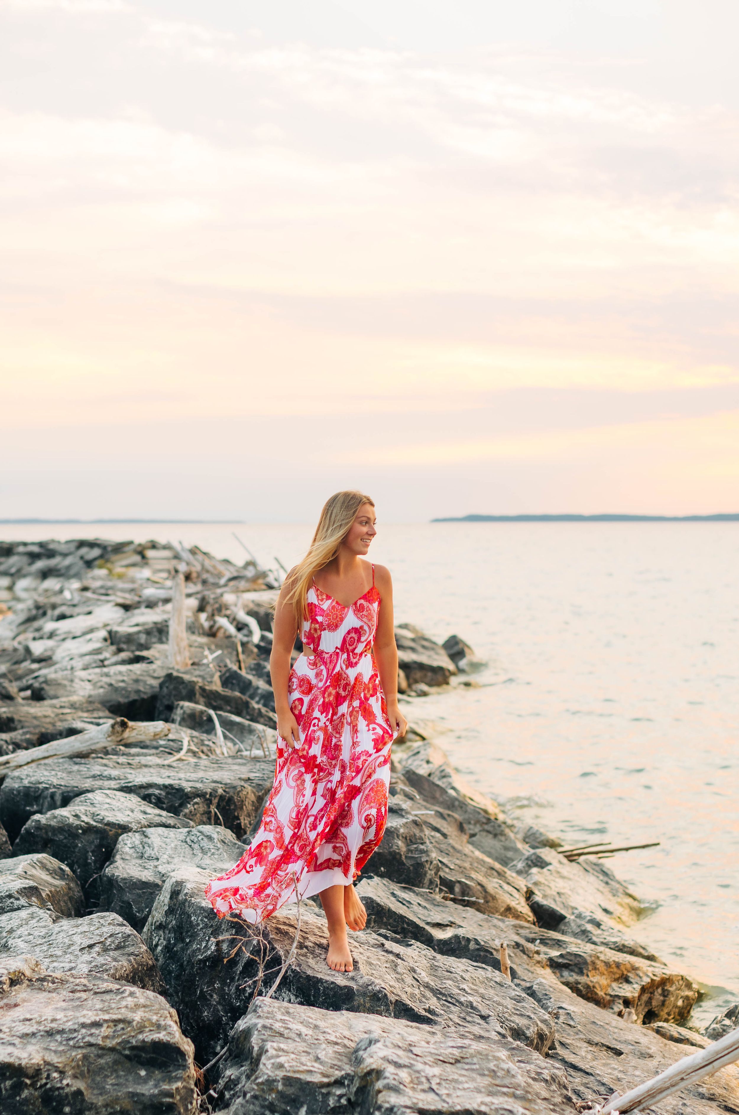 Traverse City Senior Portrait Photographer - Captured by Grace ...