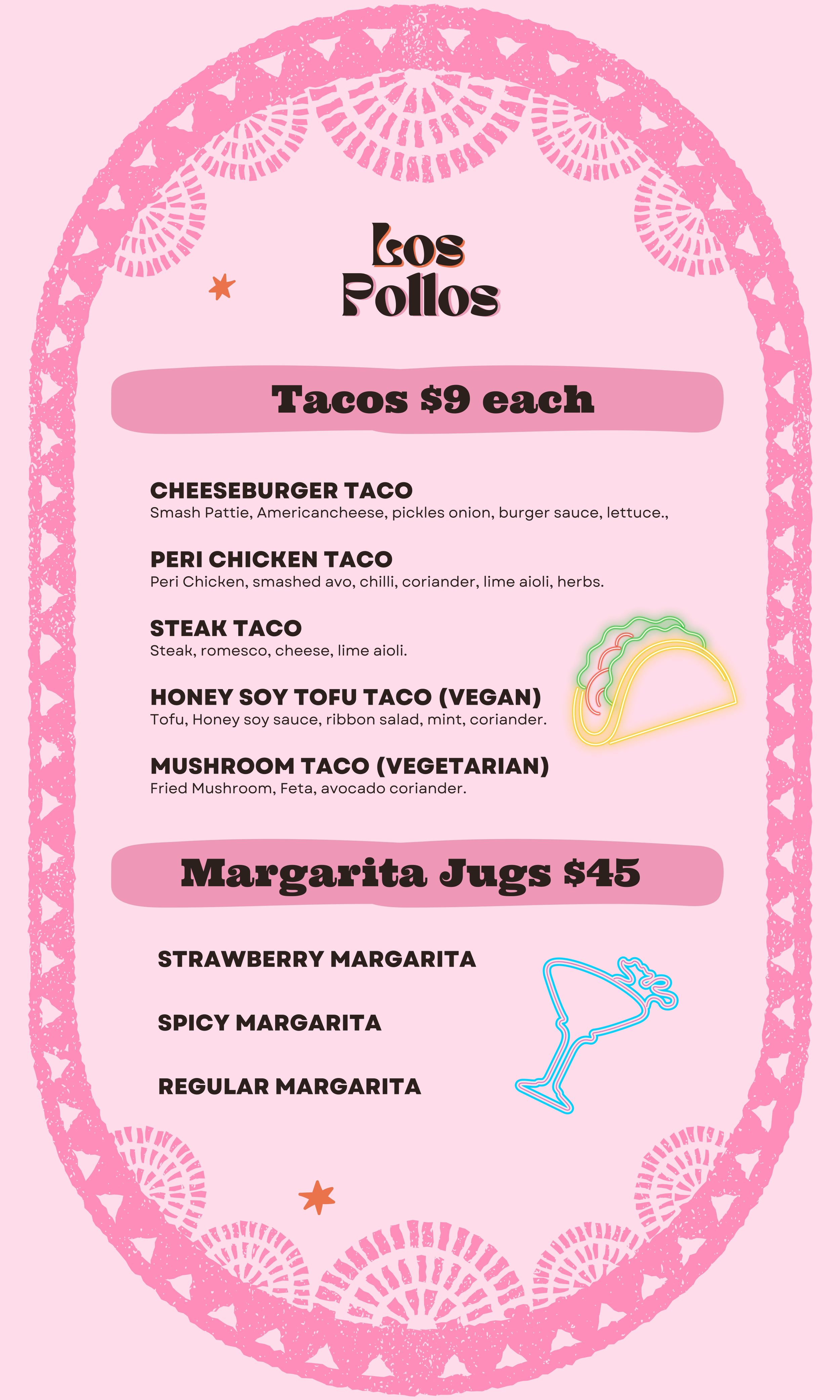 Menu - Fleet Street Social