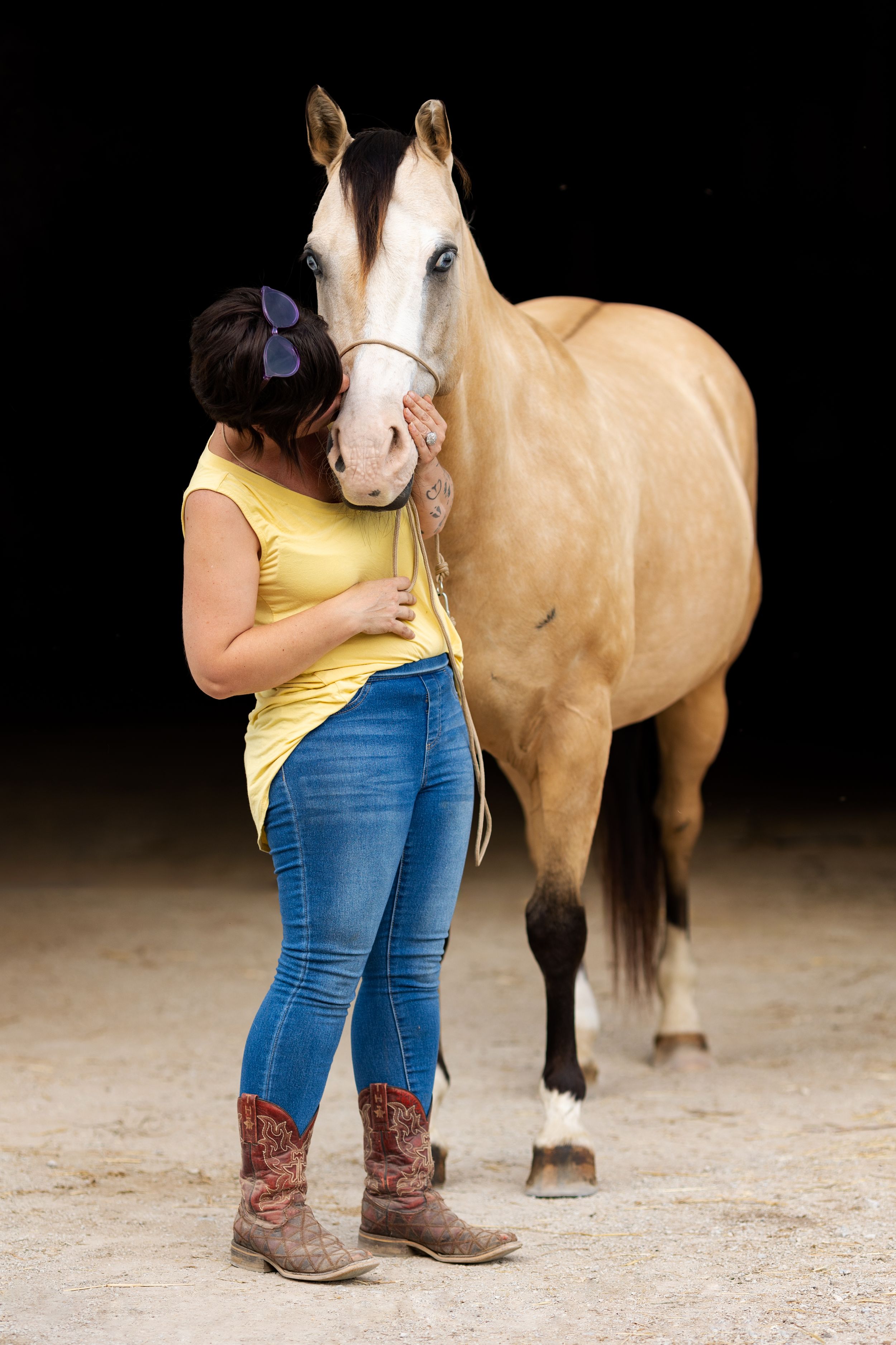 Sammy | Buckskin Gelding with Flair - Amber Helm Photography | Effingham, Illinois area senior ...