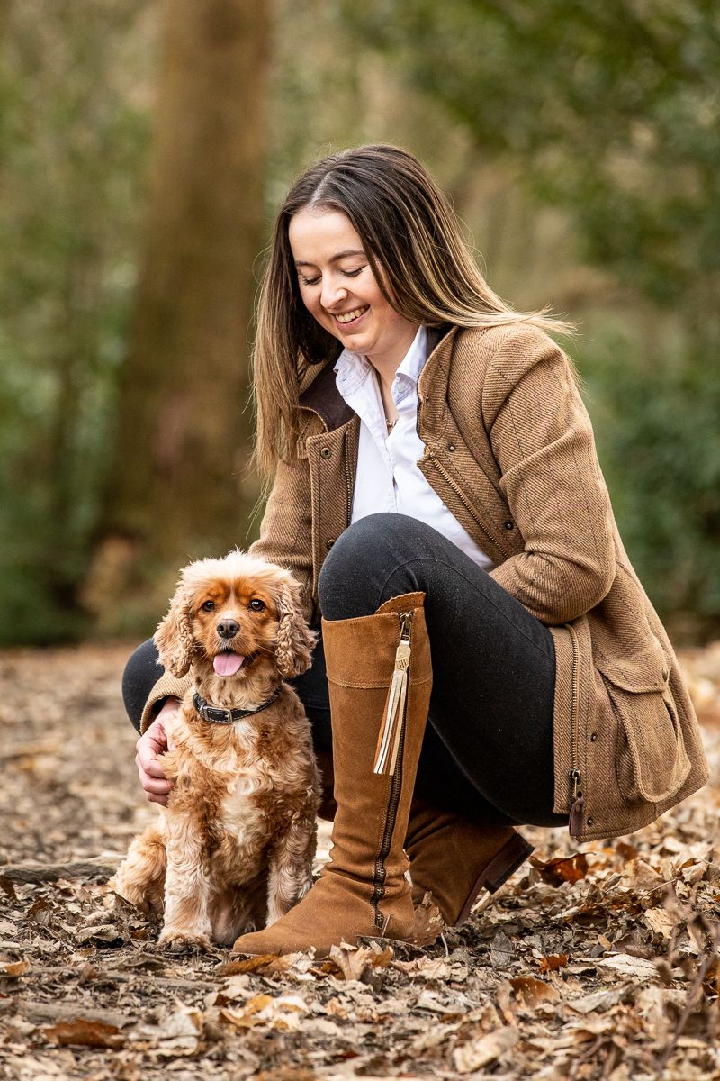 Kate & Ruby - Imogen Moon ABIPP - Equine & Dog Photographer In Derbyshire