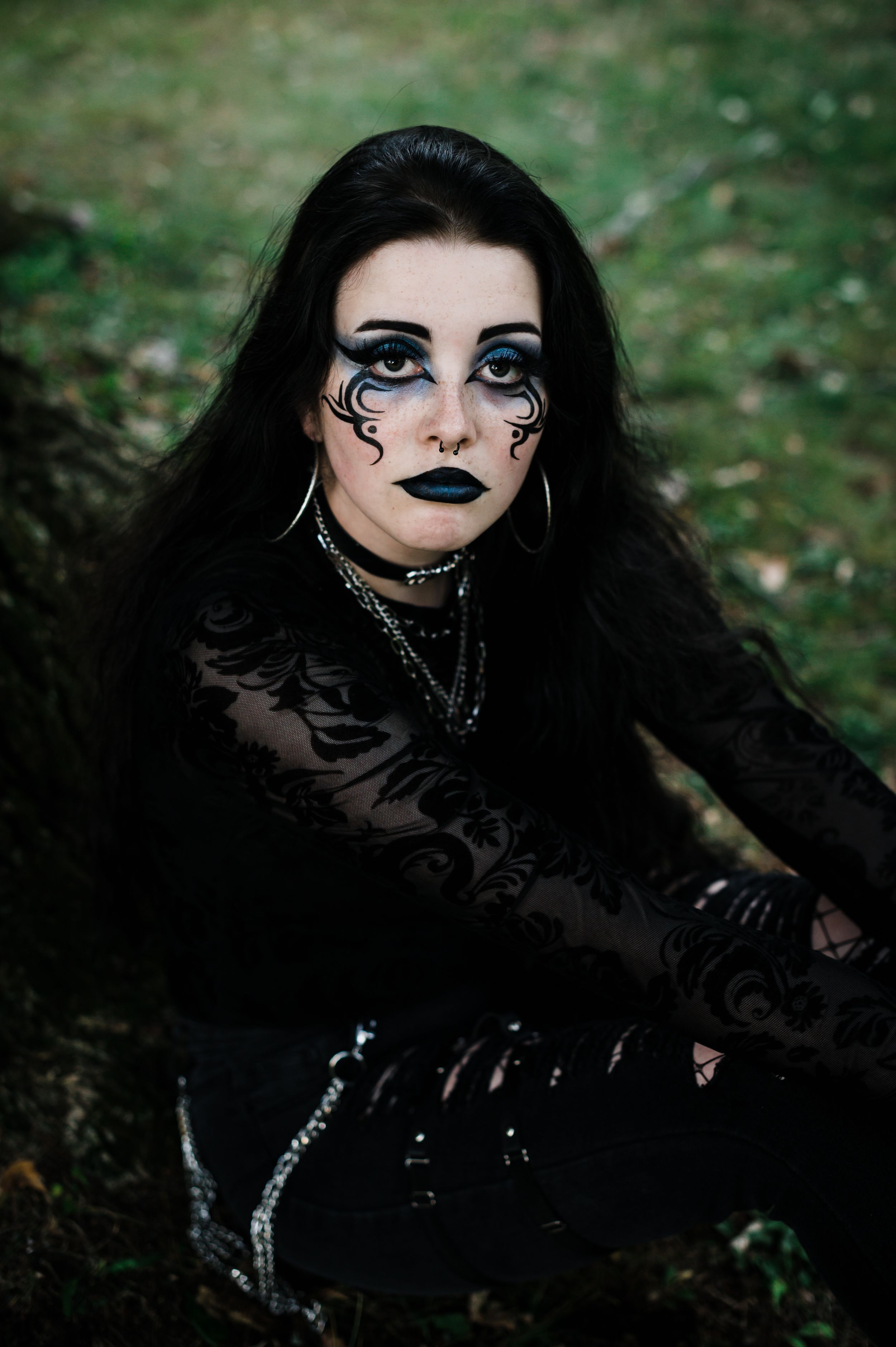 Female Black Metal Makeup | Saubhaya Makeup