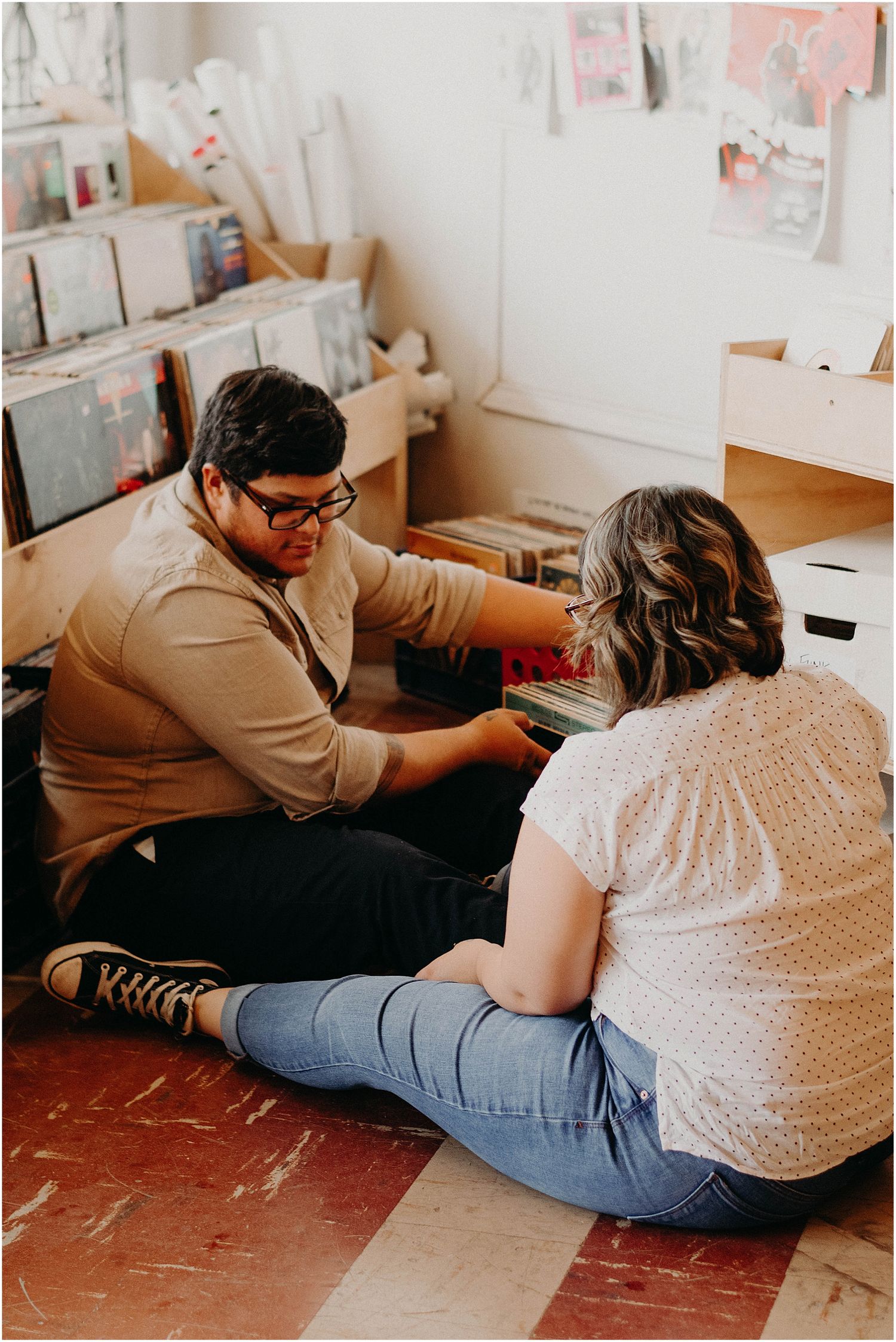 Record Store Couples Session in San Antonio, Texas - Katy Montoya ...