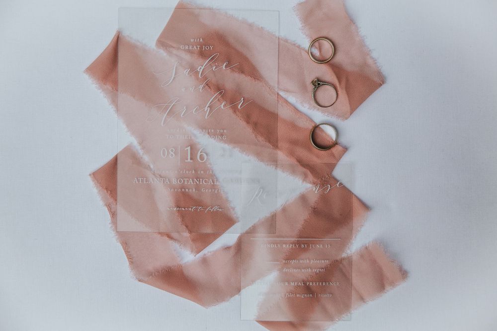 Wedding Invitations | Basic Invite - Rebecca Skidgel Photography