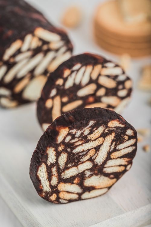 Keksz Szalámi - Biscuit Salami - Three Pod Studio