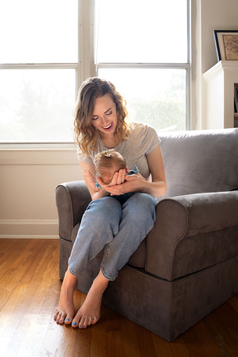 In Home Portrait Session San Antonio Texas - Laura Durbin Photography