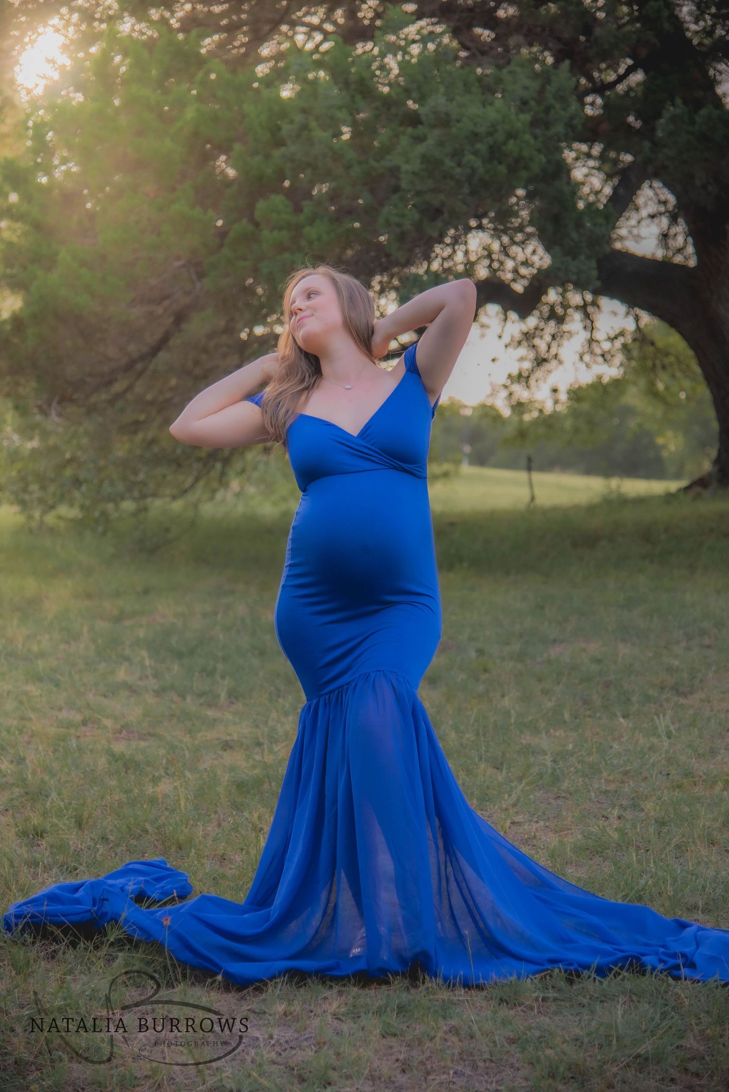 Maternity Model Call in Blue - Natalia Burrows Photography | Waco ...