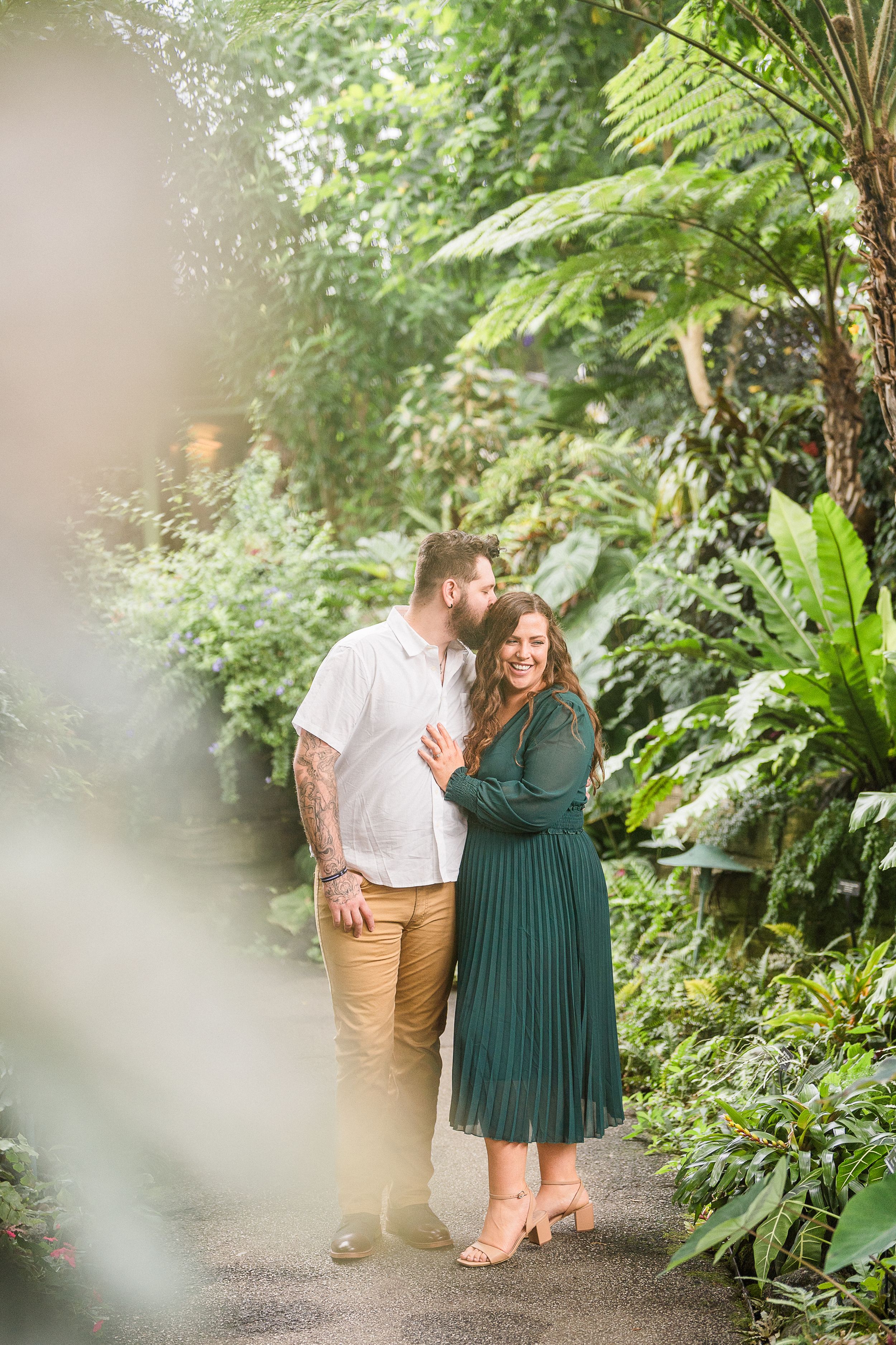 Milwaukee Domes Engagement Session | Corissa & Brenden | Milwaukee ...