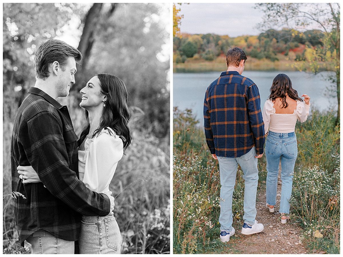 Ellie + Dylan // Fall Wisconsin Engagement - Brittney Mangold | Best ...