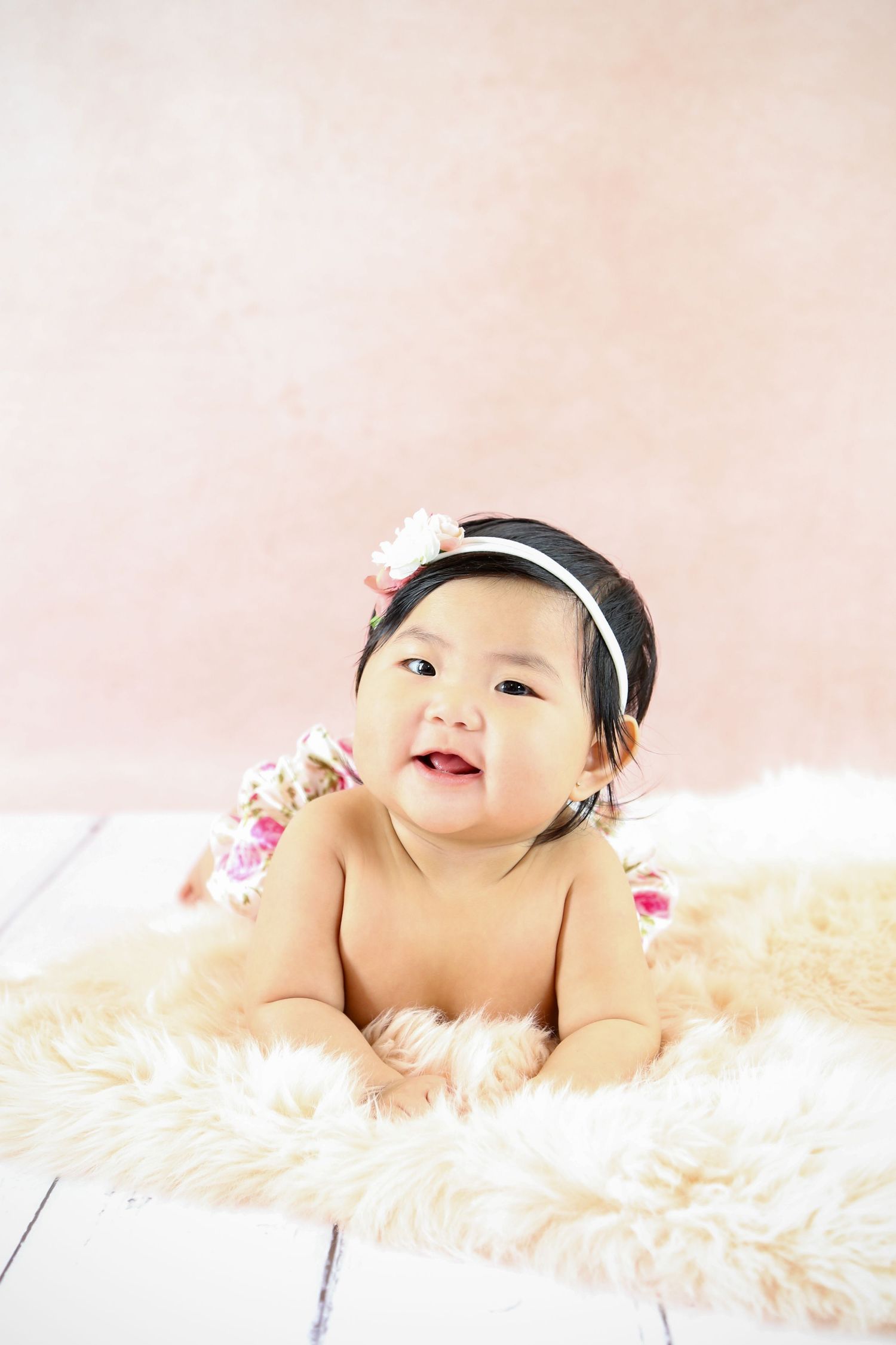 Six Months - First Steps Photography