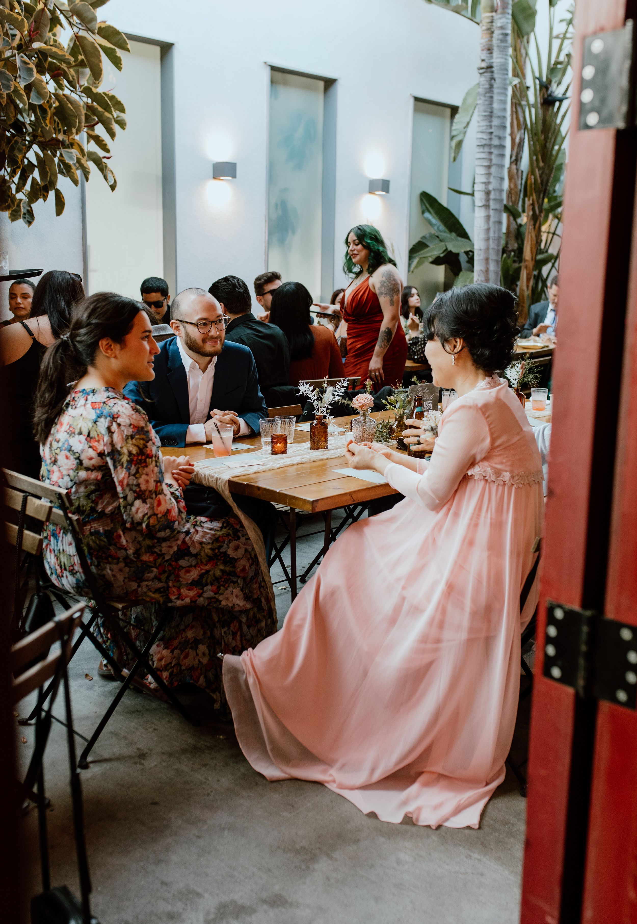 Wedding at the Kim Sing Theater in Los Angeles: Andrew+Julie - Breanna ...