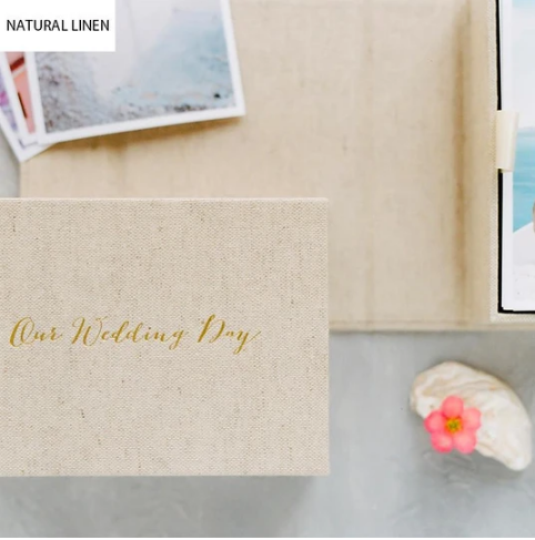 LINEN PHOTO BOXES - Heather Leven Photography