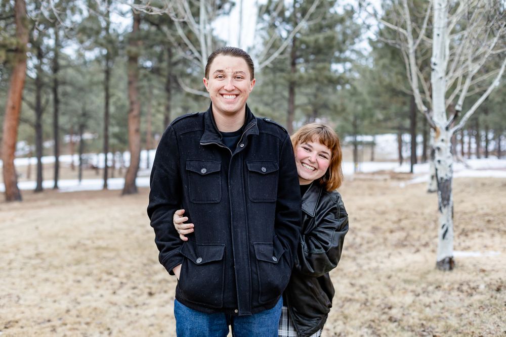 The Hodges Family - Black Forest Snowy Family Session / Colorado ...