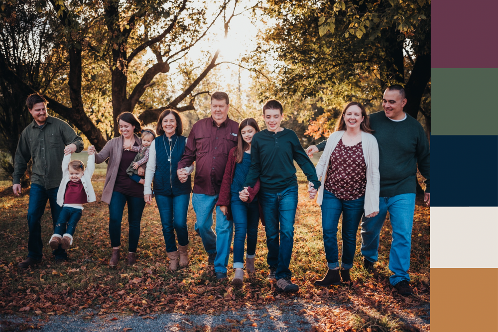 The Ultimate Guide of What To Wear for Fall Family Photos - Chattanooga ...
