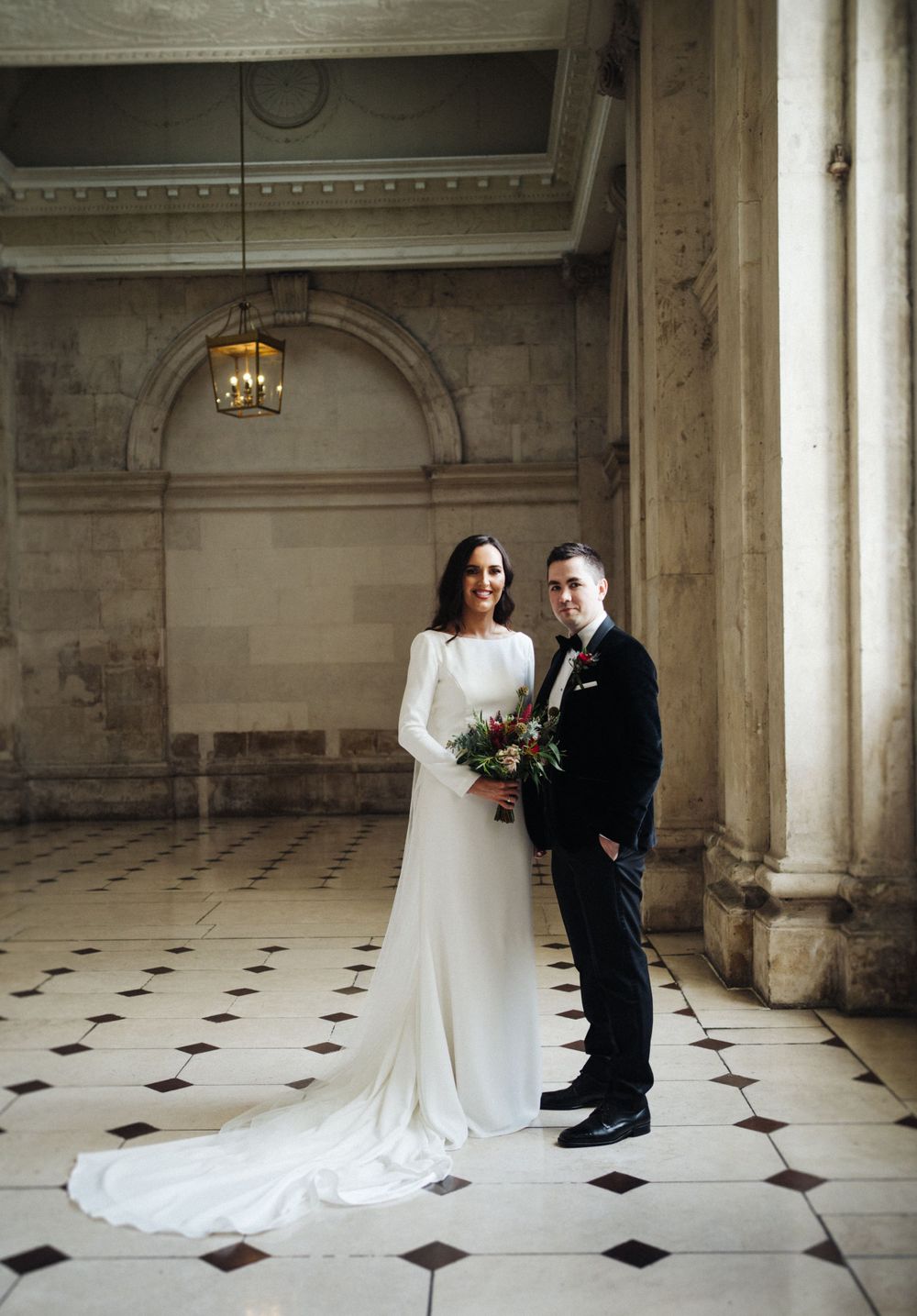 Brid and Paul's first look in City Hall - Dublin - For Tomorrow ...