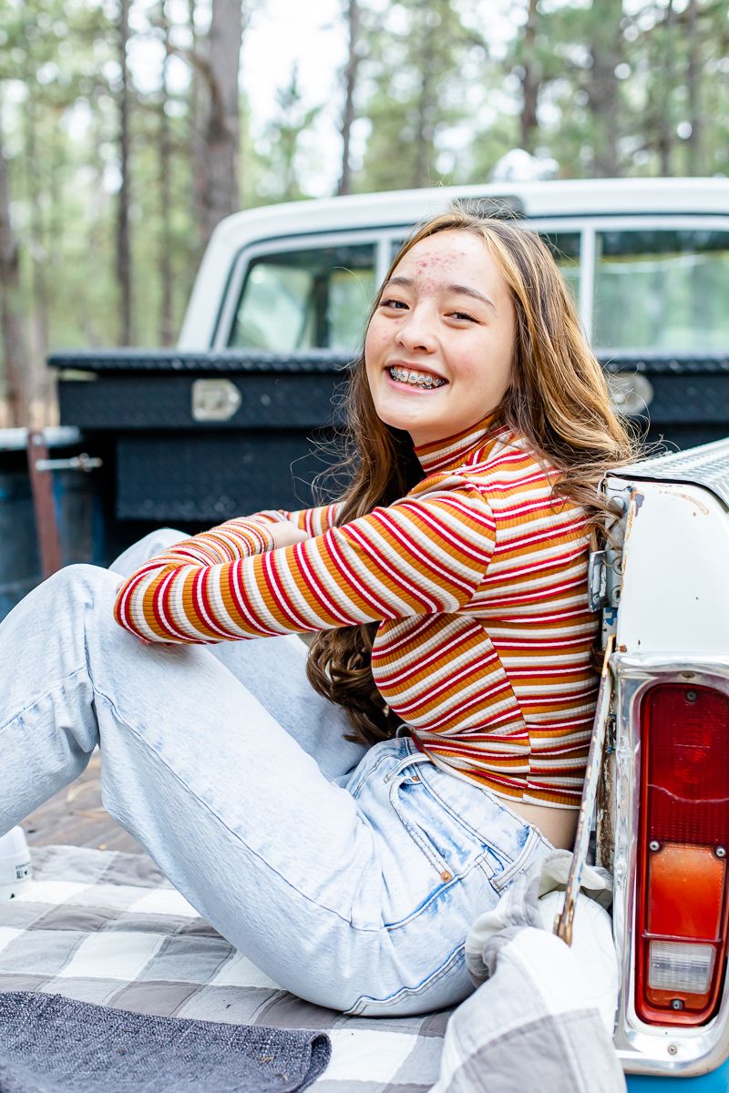 Sisters Senior Session at Garden of the Gods and Pine Meadows ...