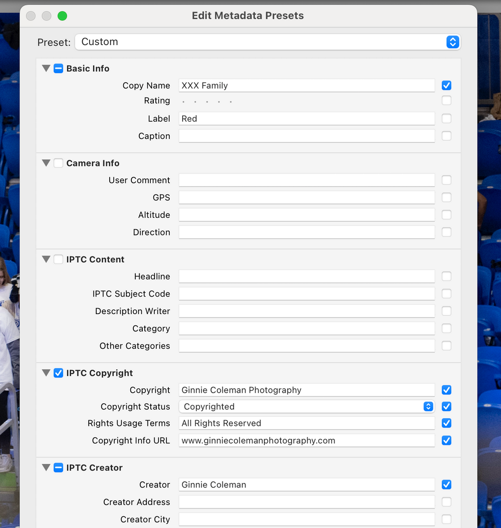 File Management - Ginnie Coleman Photography