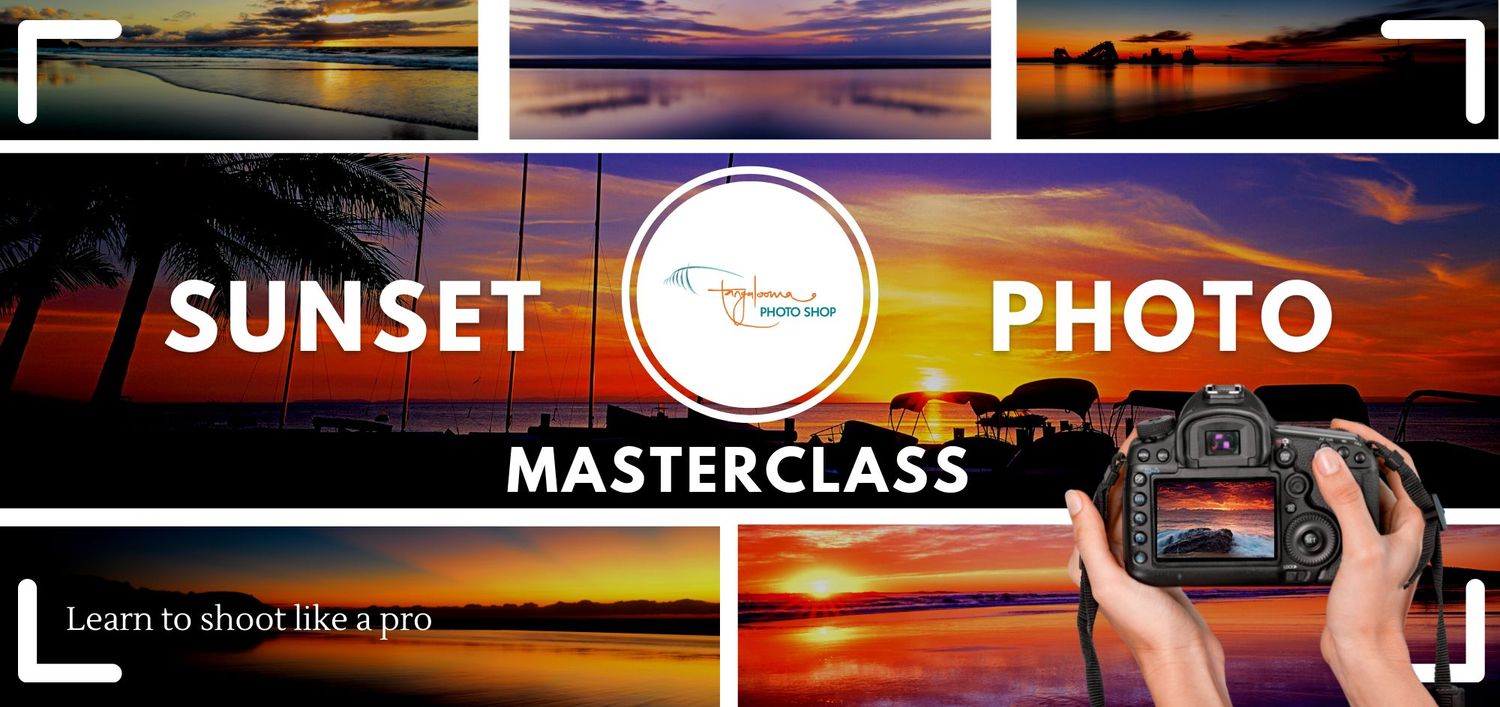 Sunset Landscape Photography Masterclass - Tangalooma Photo Shop