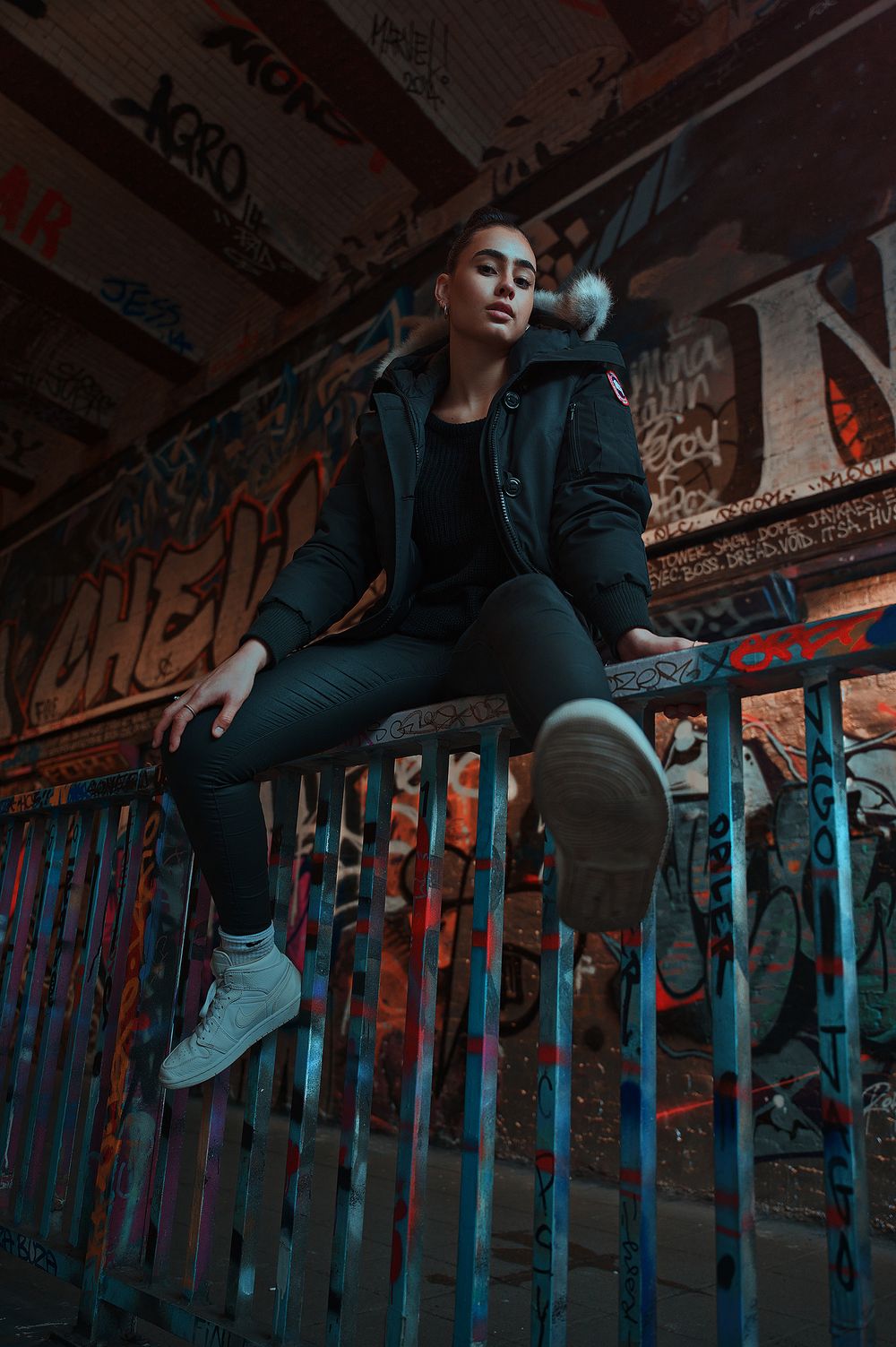 Book an Urban Portrait Photographer at London’s Leake Street - Boyd Visuals