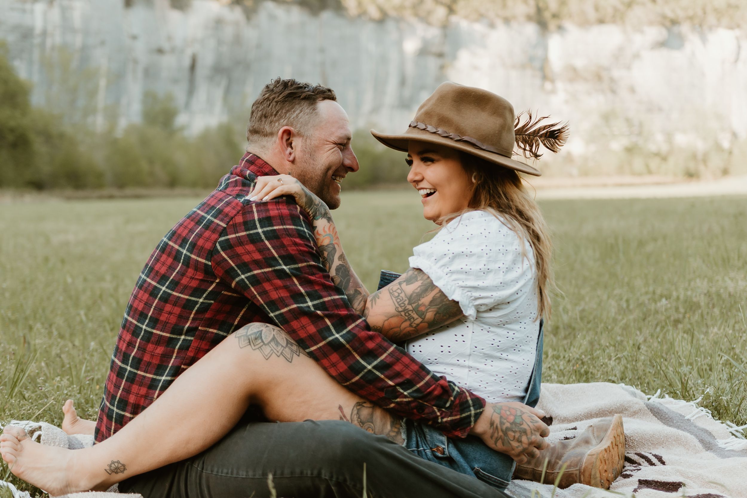 Arkansas Waterfall Engagement Session | Faith + Ryan - Arkansas Wedding ...