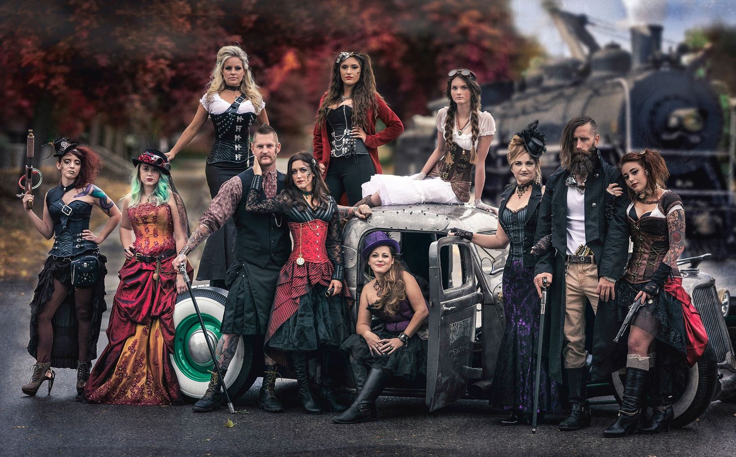 Steampunk: The Alchemists - Carrie Hampton Photography