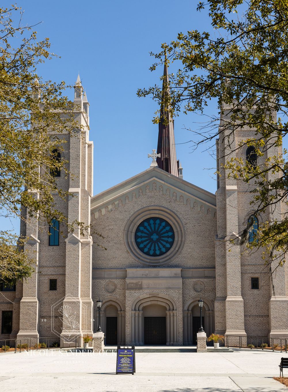 Clare & Phil | Winter Southern Catholic Wedding in Charleston, South ...