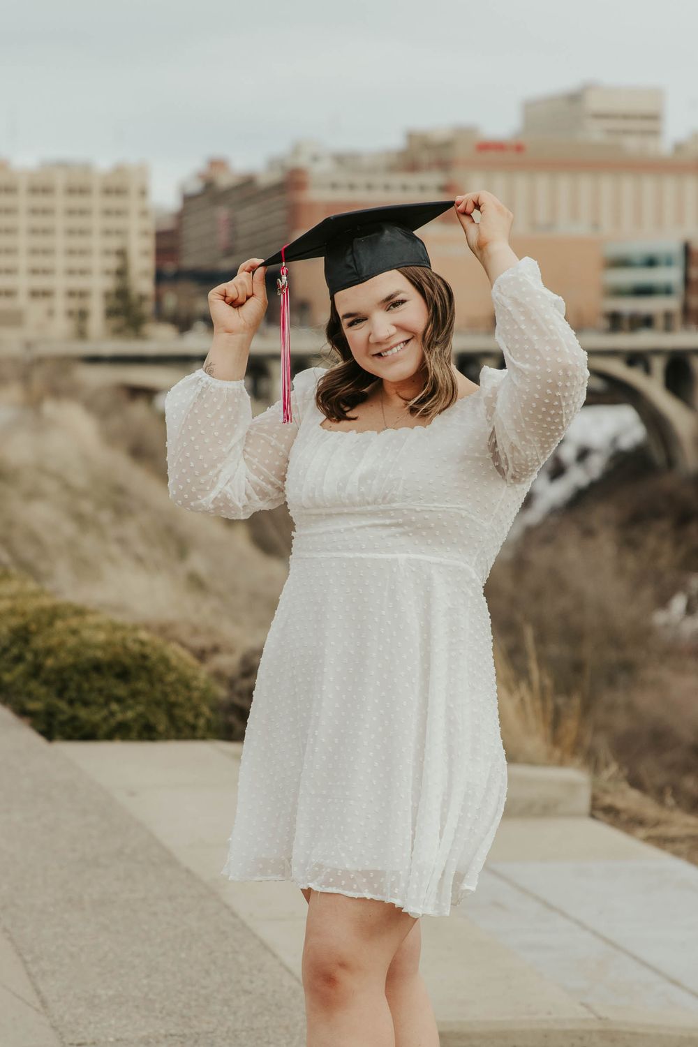 Spokane Senior Photographer | Graduation Photos at Kendall Yards | EWU ...
