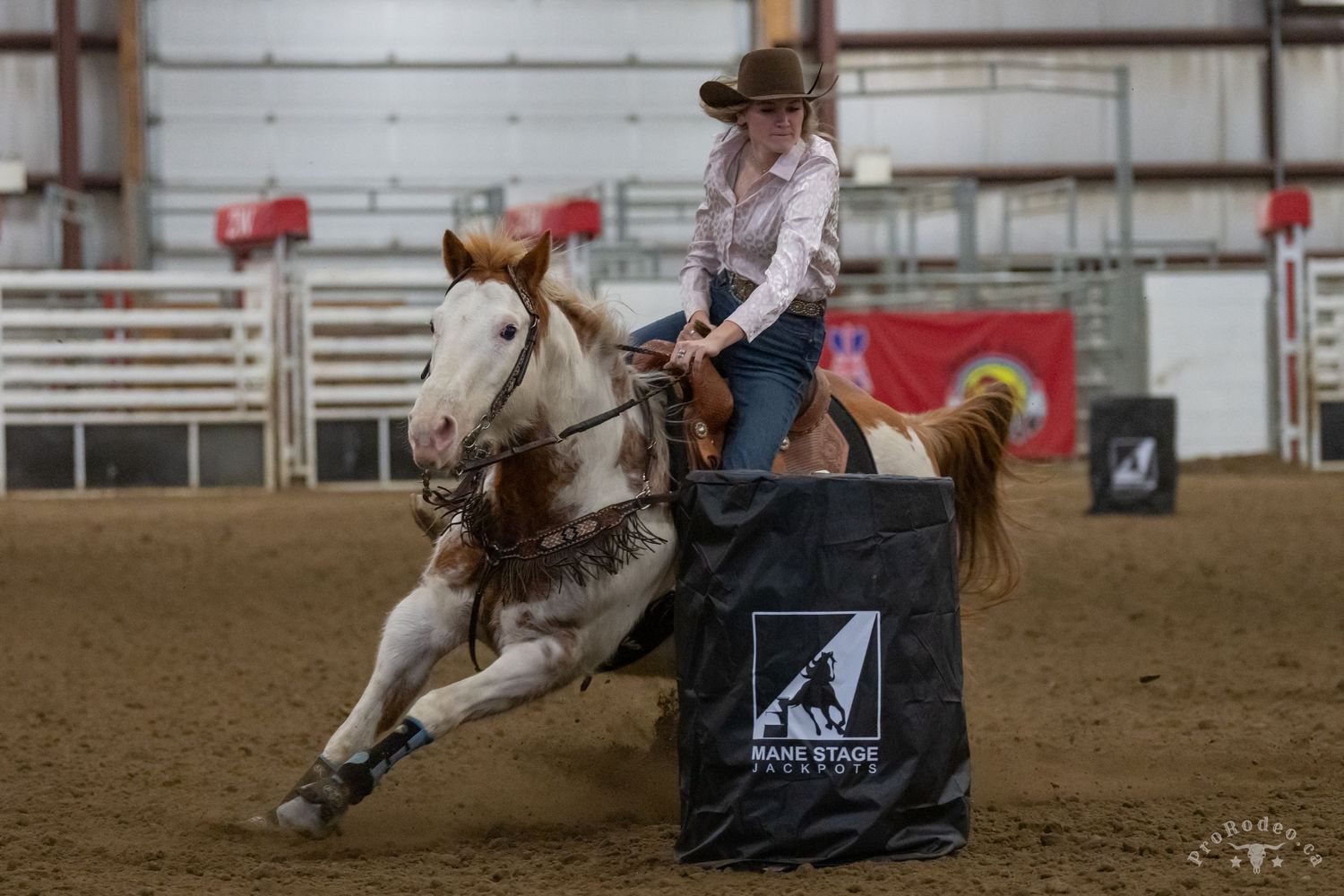 Mane Stage Jackpots - Barrel Racing - Pro Rodeo Photography