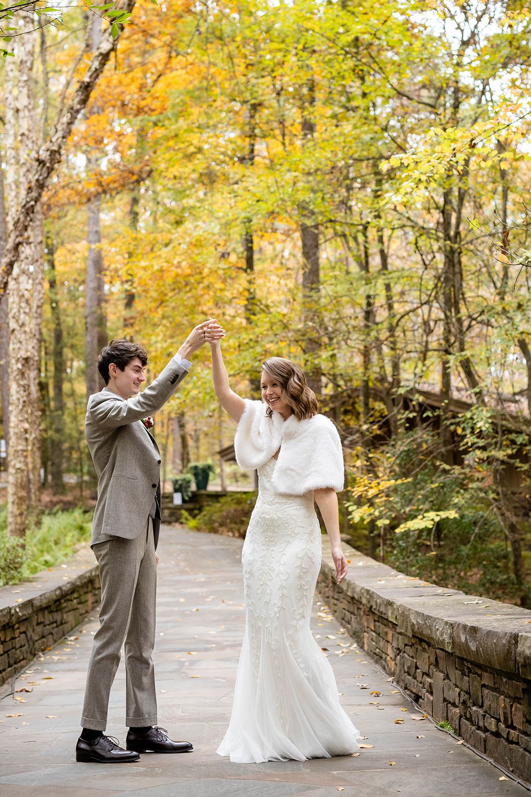 A Walk to Remember: Tyler and Clarke's Unforgettable Anthony Chapel Wedding