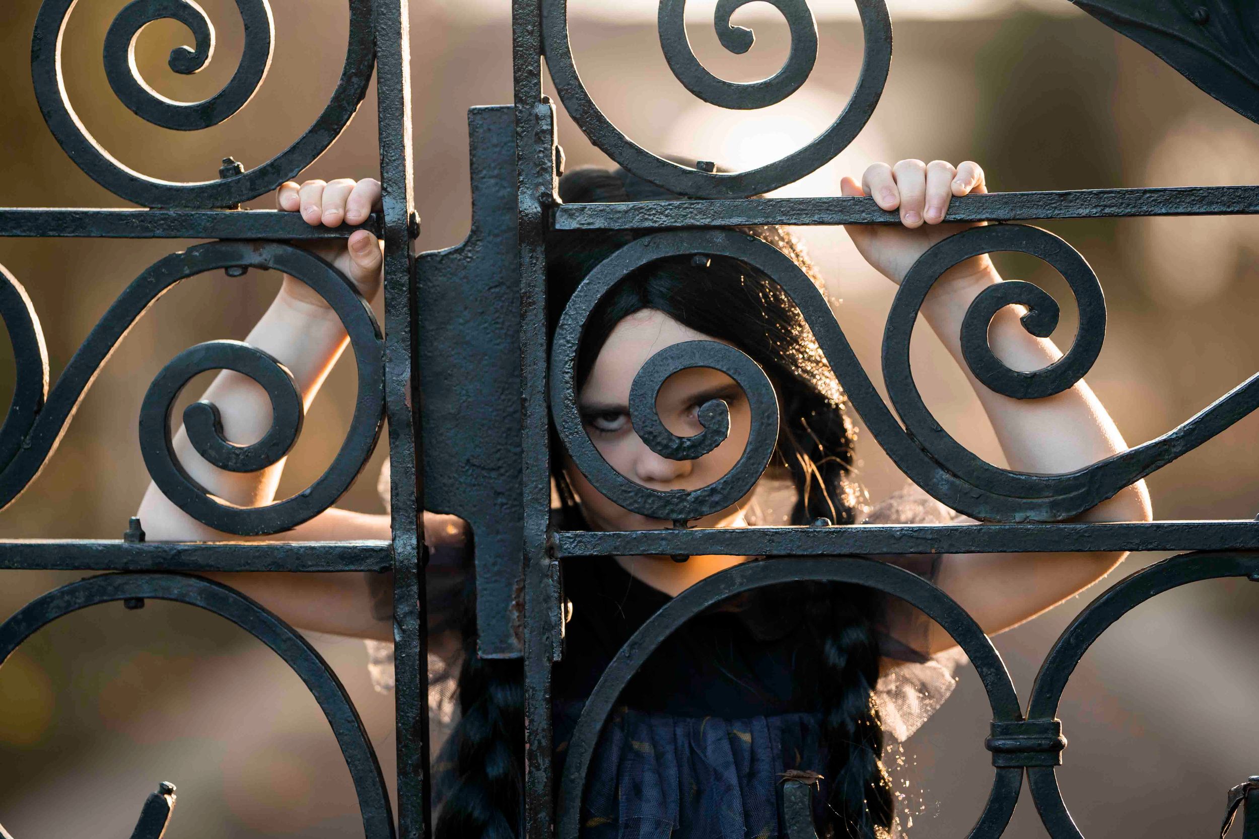 Wednesday Addams Pictures | Marian Coffin Gardens | Wilmington, DE ...