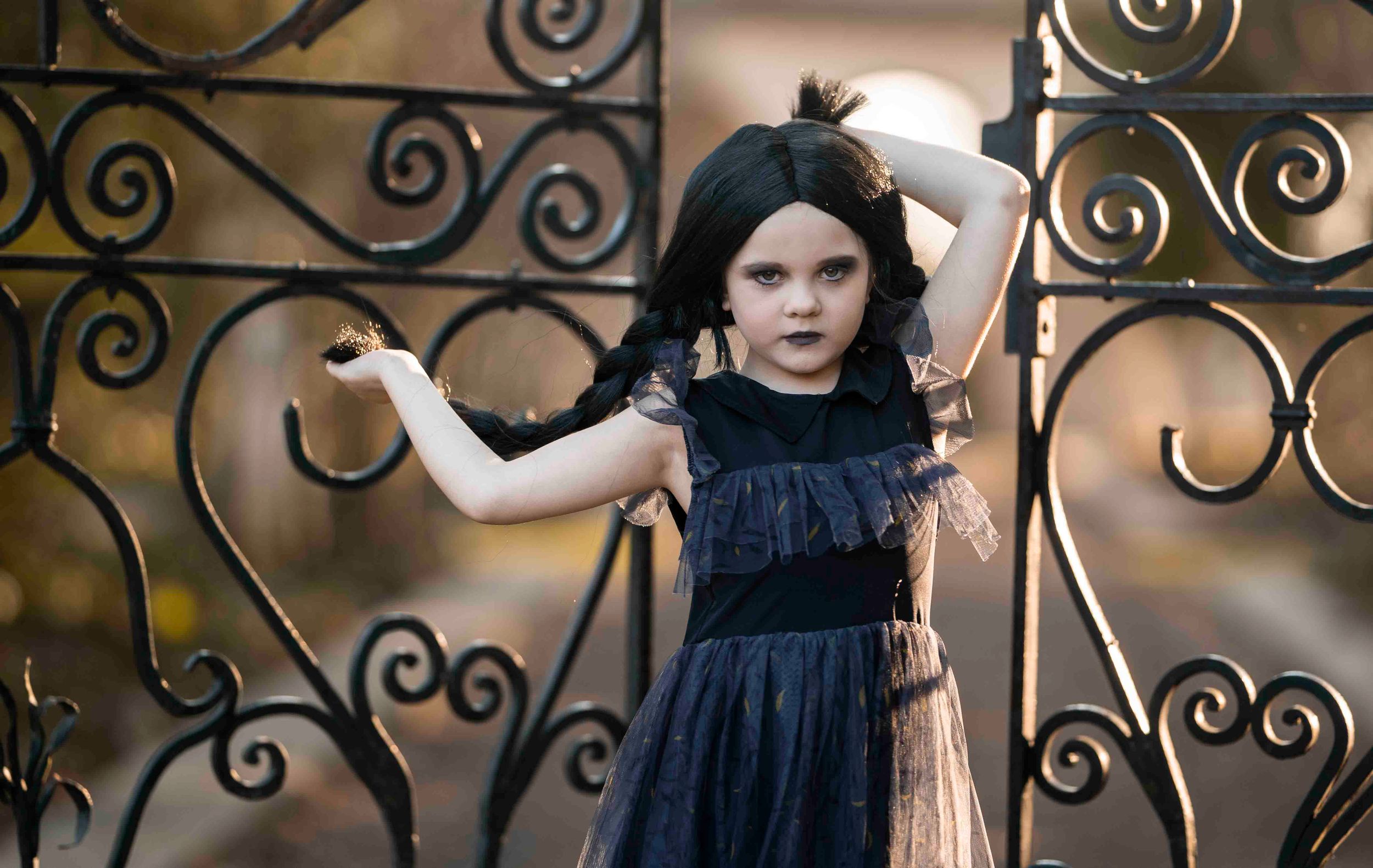 Wednesday Addams Pictures | Marian Coffin Gardens | Wilmington, DE ...