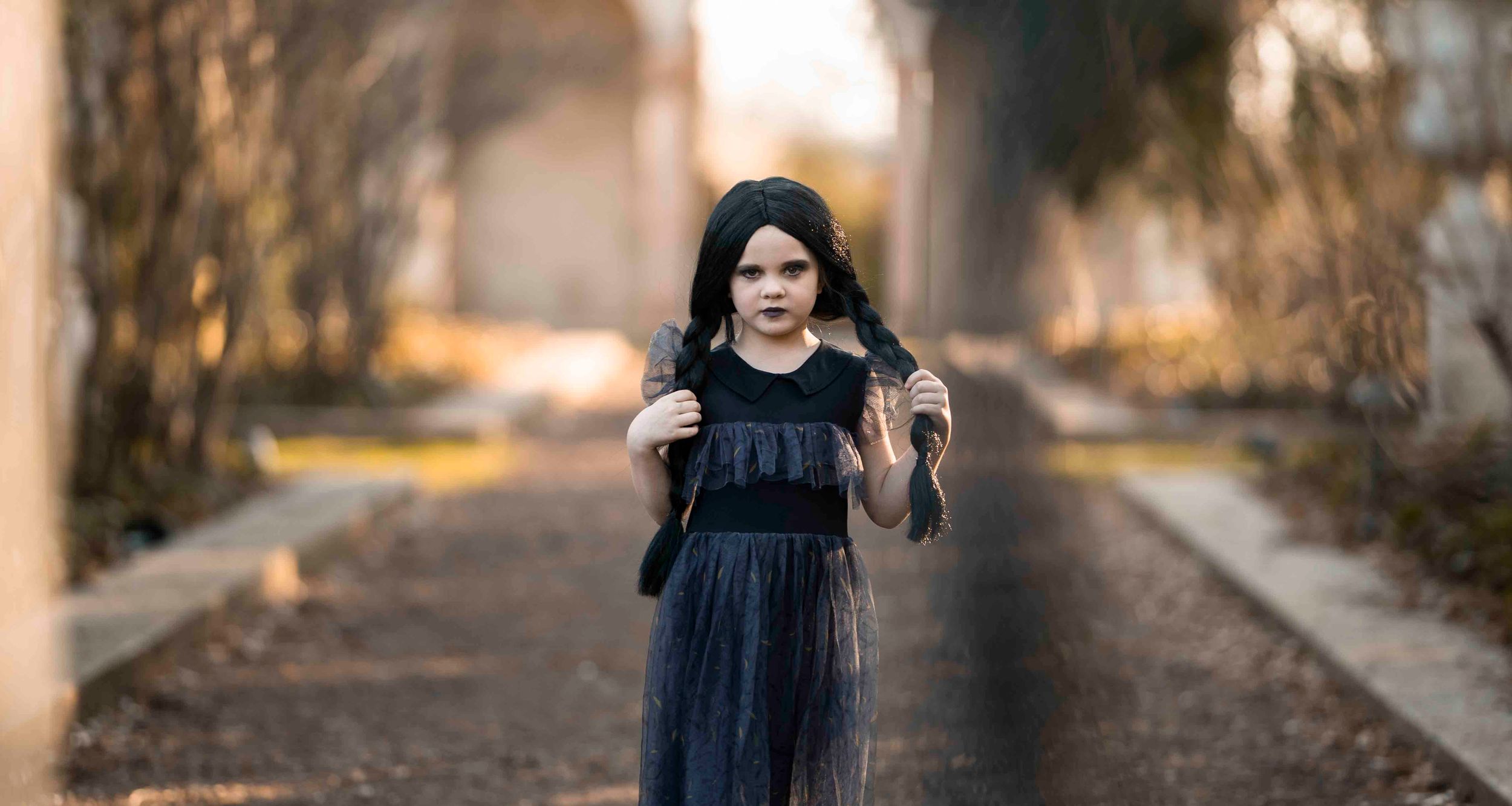 Wednesday Addams Pictures | Marian Coffin Gardens | Wilmington, DE ...