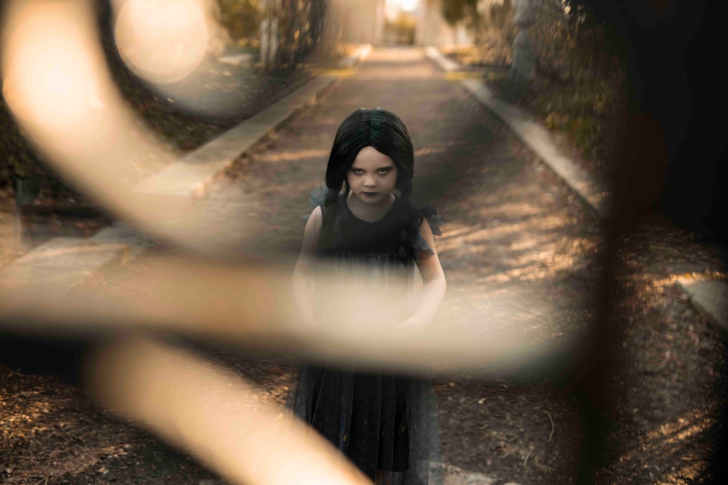 Wednesday Addams Pictures | Marian Coffin Gardens | Wilmington, DE ...