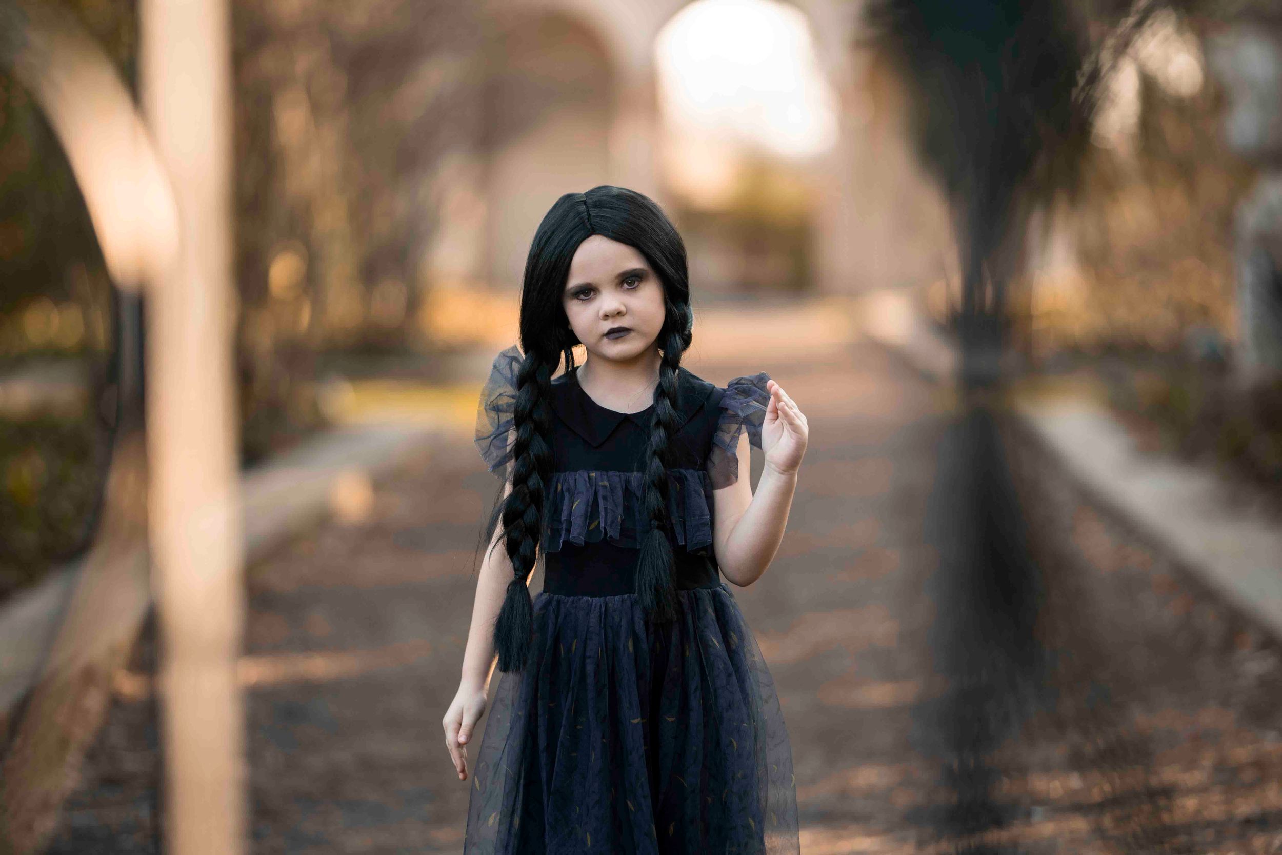 Wednesday Addams Pictures | Marian Coffin Gardens | Wilmington, DE ...