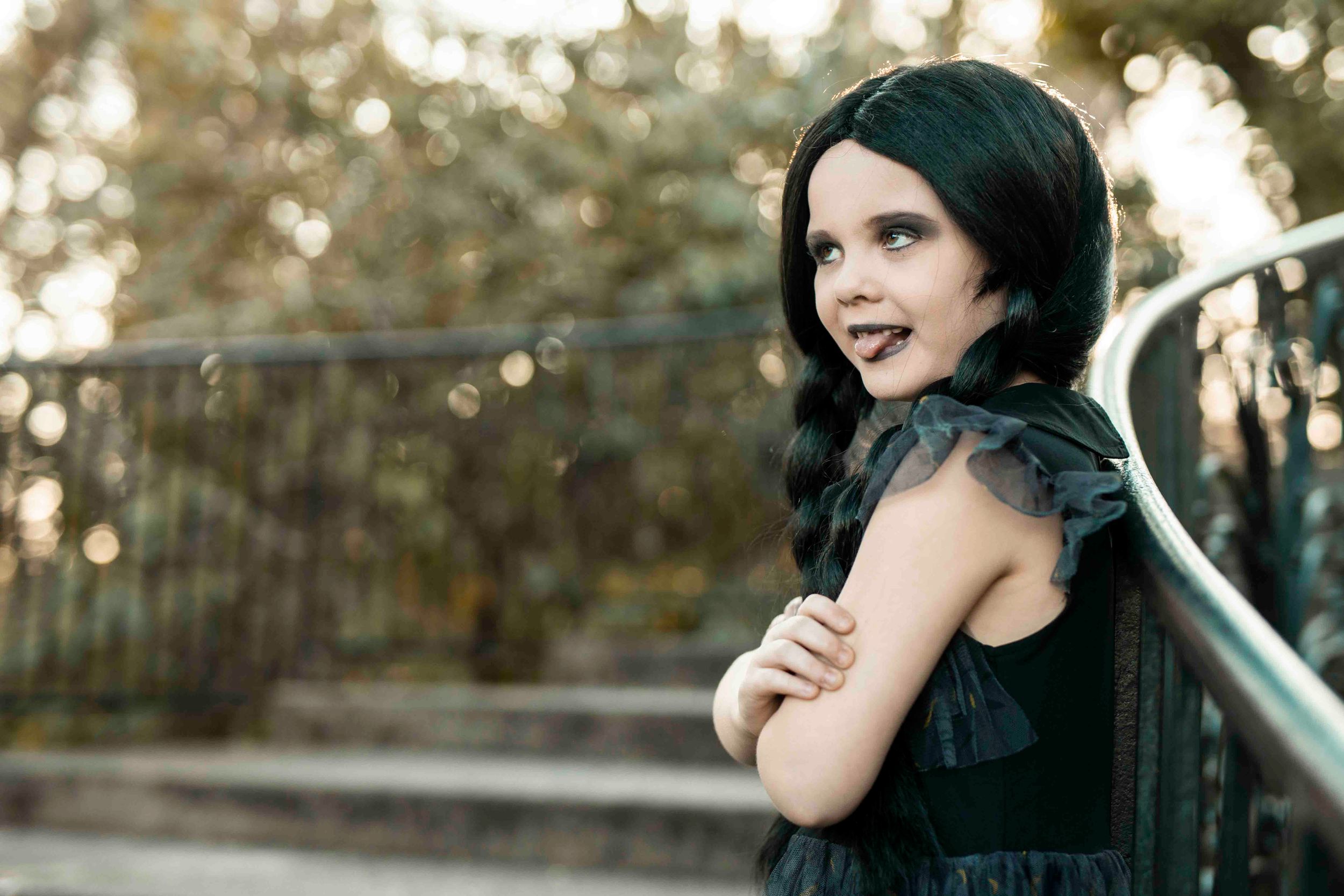 Wednesday Addams Pictures | Marian Coffin Gardens | Wilmington, DE ...