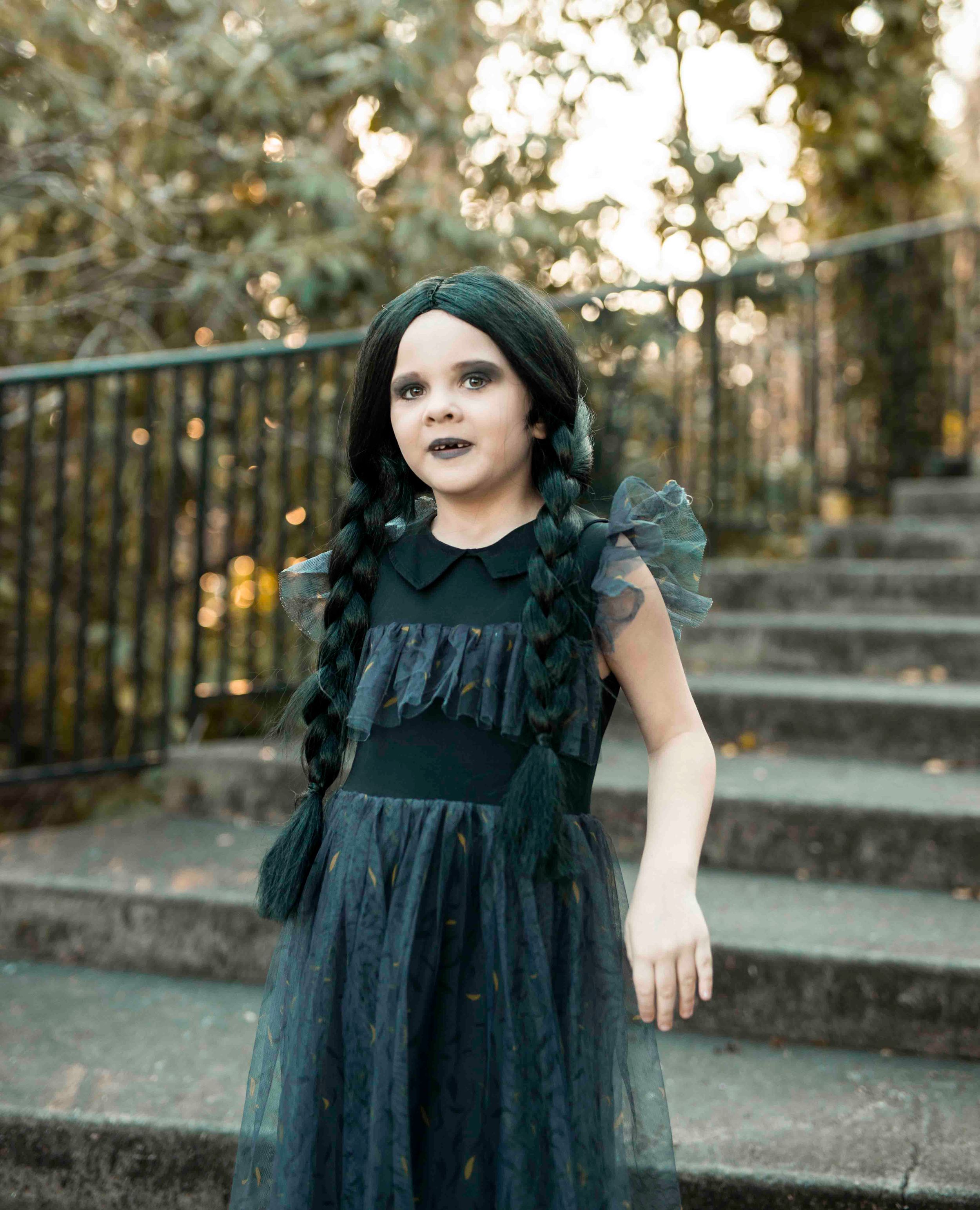 Wednesday Addams Pictures | Marian Coffin Gardens | Wilmington, DE ...