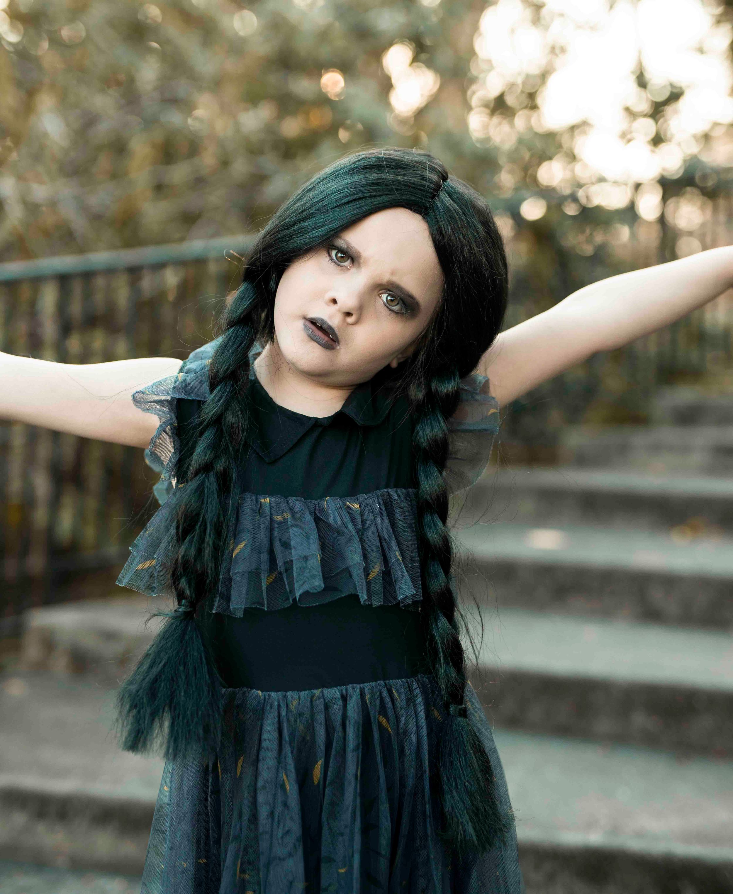 Wednesday Addams Pictures | Marian Coffin Gardens | Wilmington, DE ...