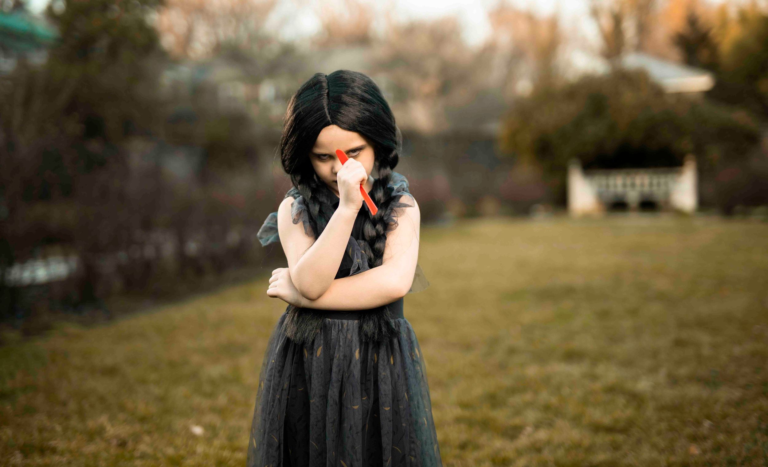 Wednesday Addams Pictures | Marian Coffin Gardens | Wilmington, DE ...