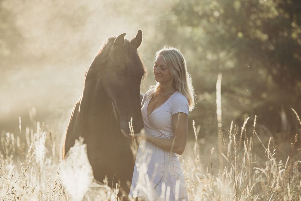 Morgens am See - Familien- & Pferdefotografie in Hamburg
