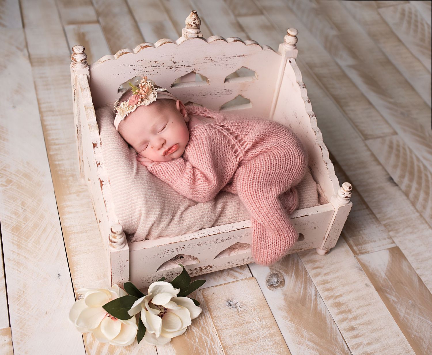 Baby Madelyn - Three Little Bees Photography