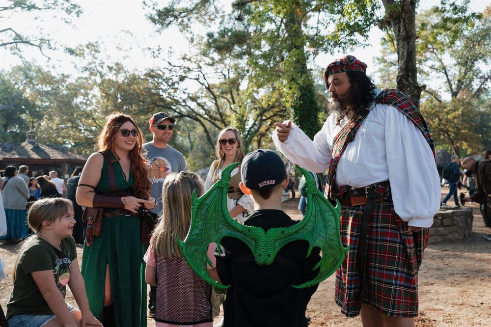 Medieval Theme Wedding at Texas Renaissance Festival