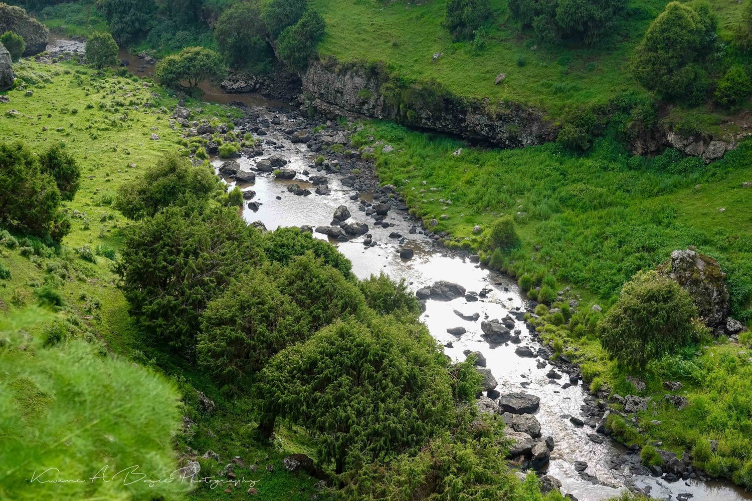 Waterfall Bale Mountain - kwameBphotos